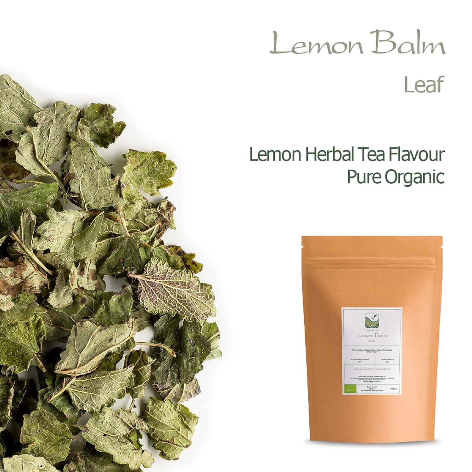 Lemon Balm Biological Leaf - Organic Melissa Tea | Dried Melisse Leaves ...