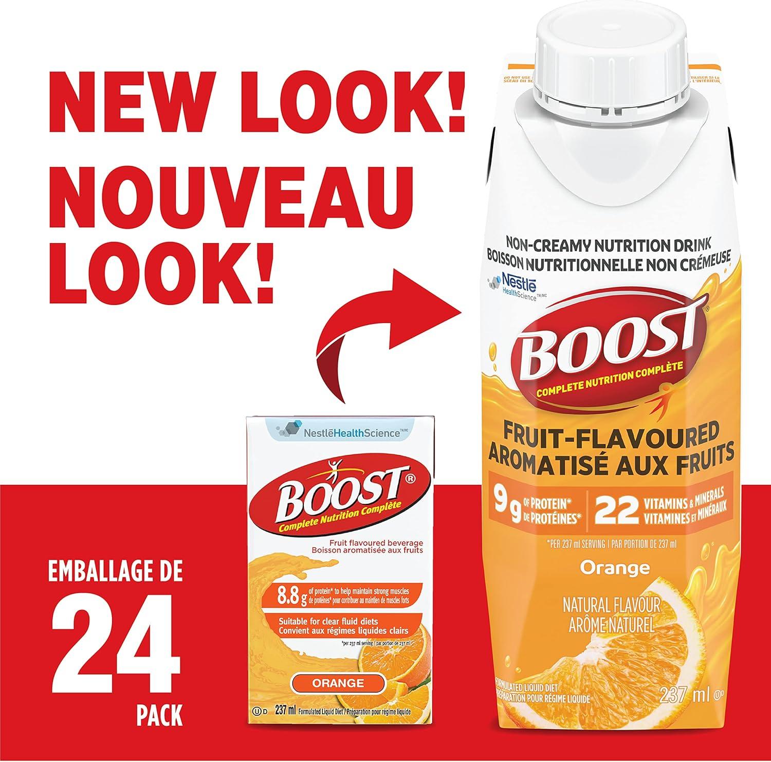 Boost Fruit Flavoured Drink Orange 237ml 24 count | Buy Now in ...