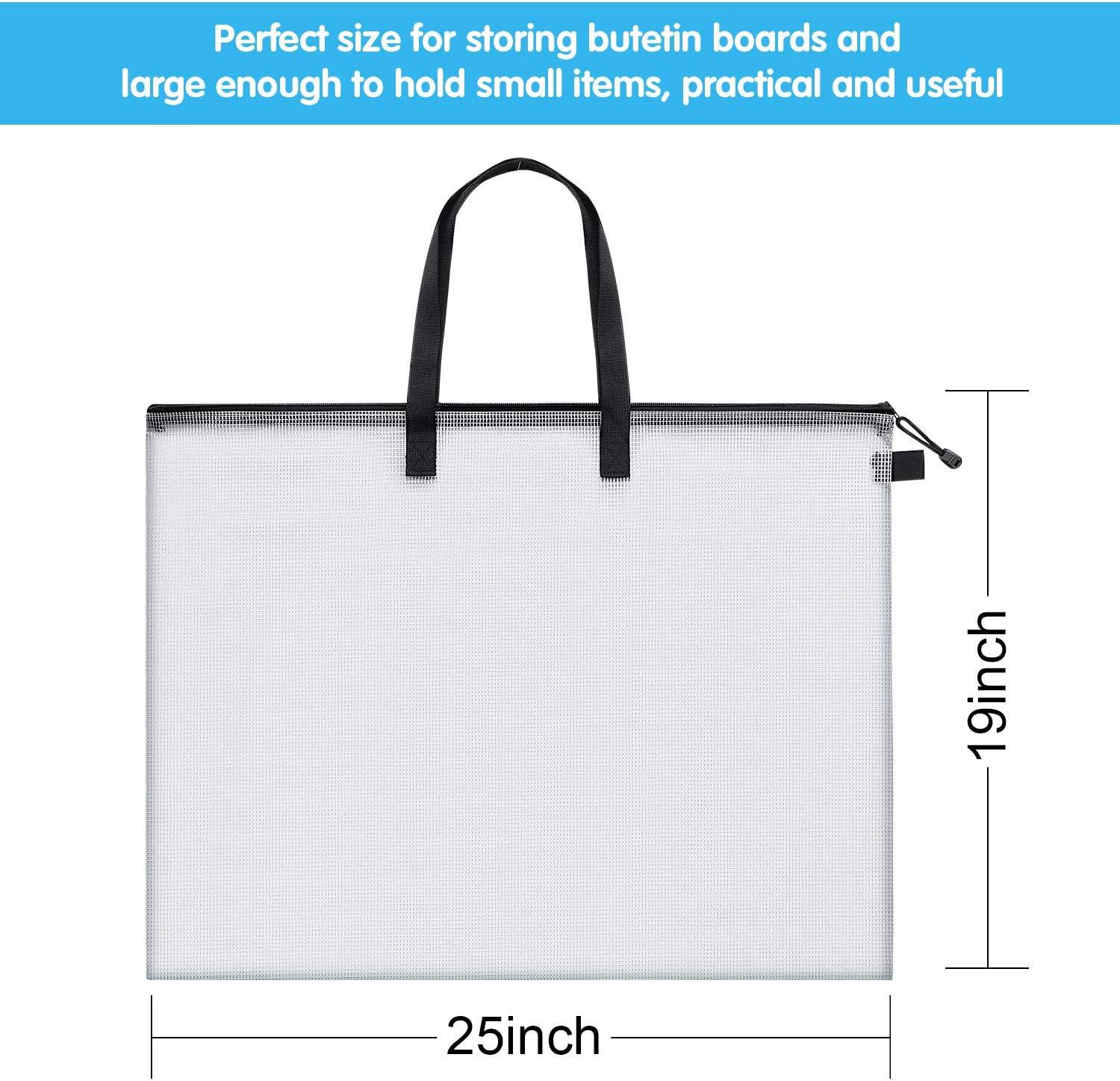 Outus Art Portfolio Bag 19x24 Inch Organizer with Handle and Zipper ...