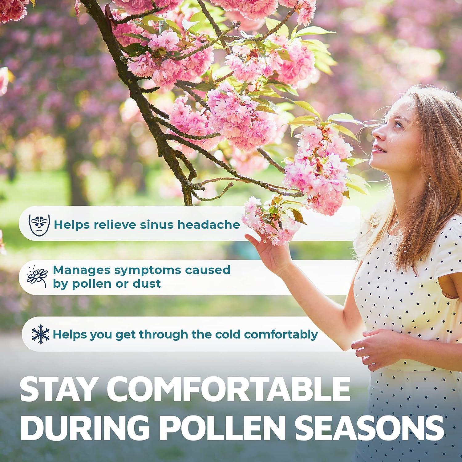 SinuProl Nasal & Immune Support Supplement - Natural Sinus Decongestant ...