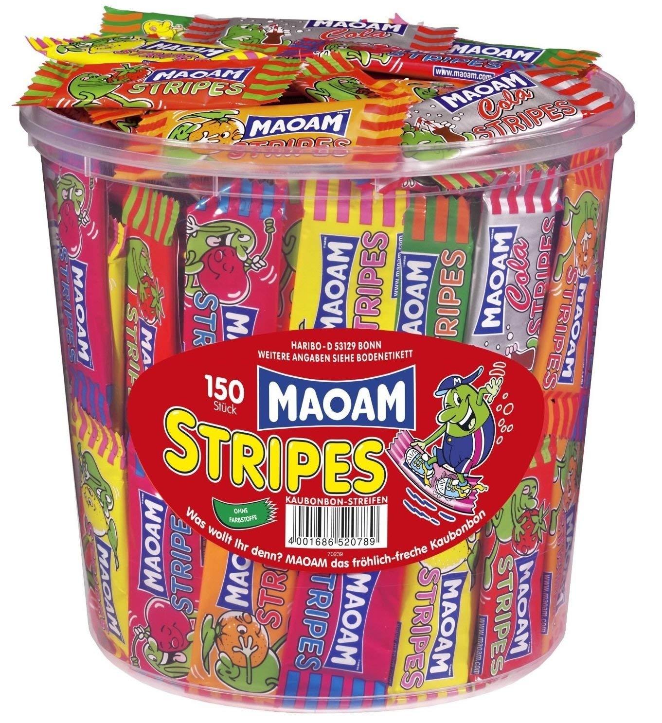 Buy Haribo Maoam Stripes - 2 x 1050g Tin | International Shipping ...