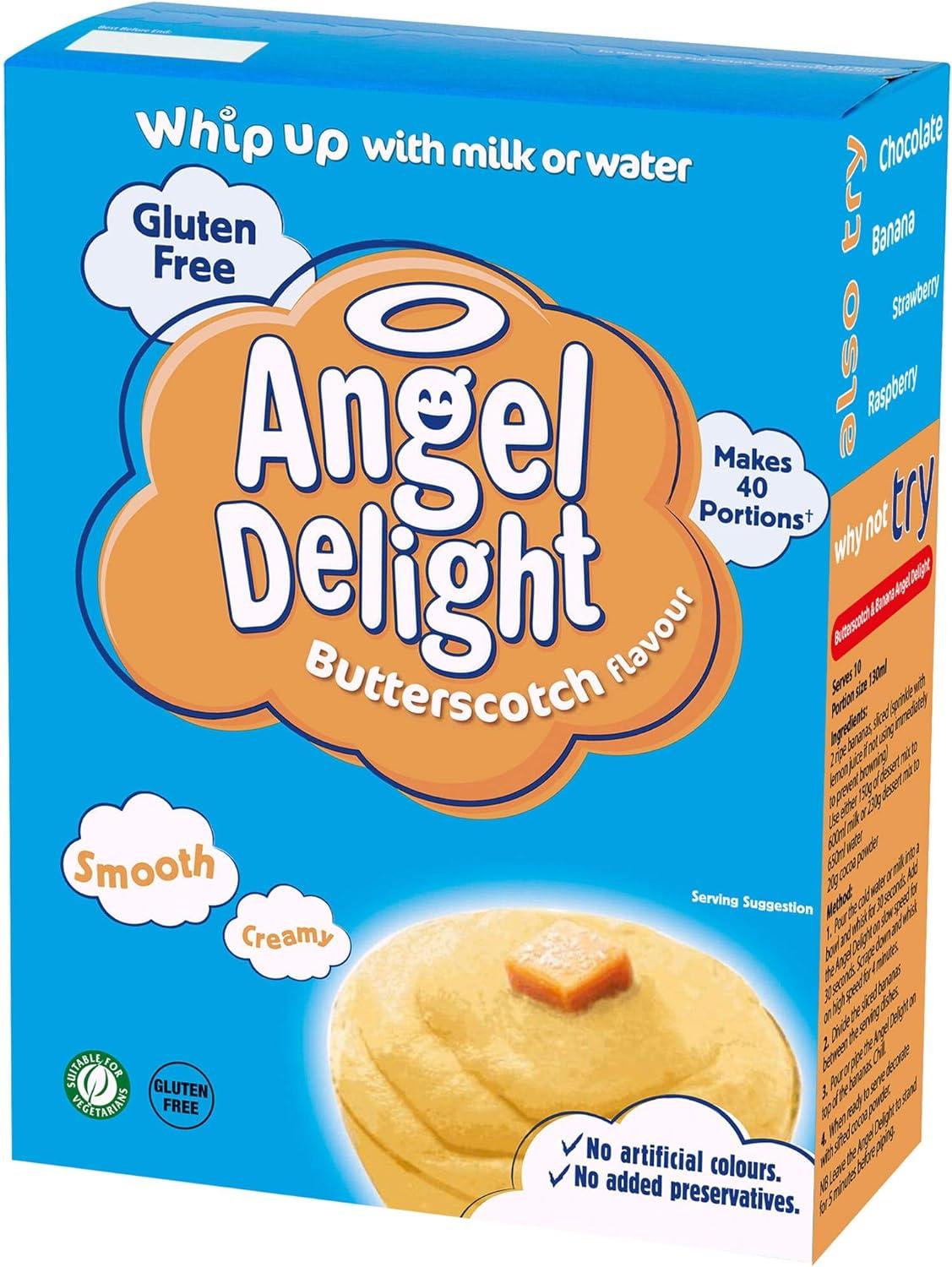 Angel Delight Butterscotch Flavour Dessert Mix - 1x600g | Buy Now with ...