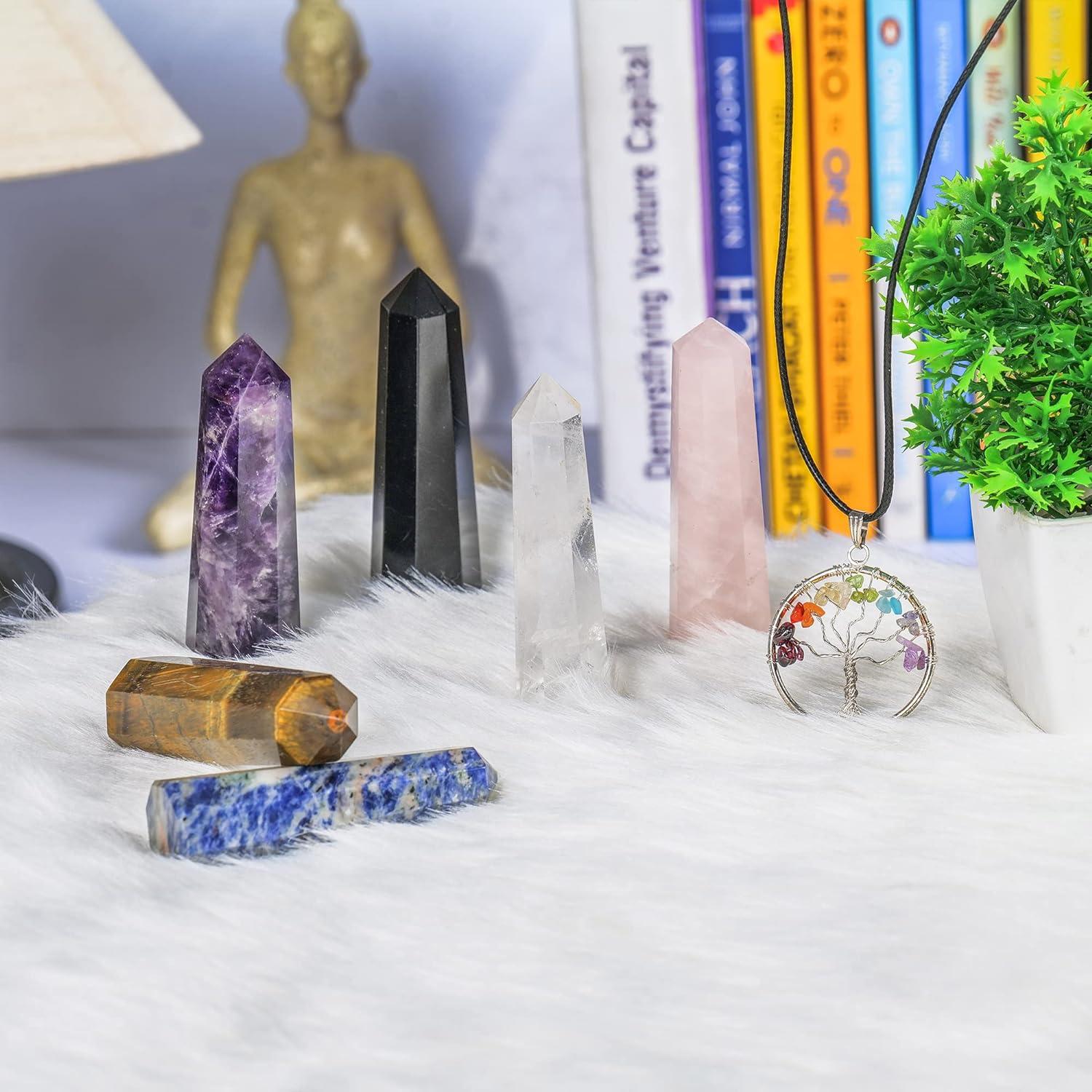 7pcs Chakra Stone Set - Healing Crystals - Crystals and Gemstones ...