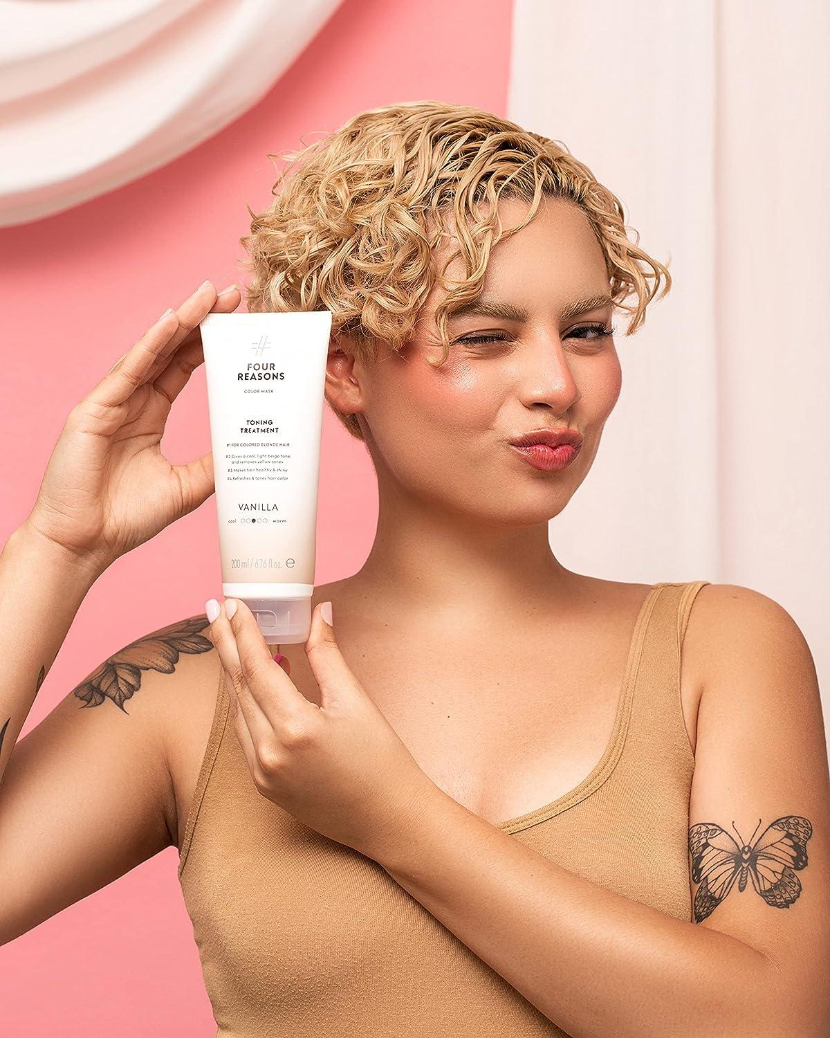 Four Reasons Color Mask - Vanilla Blonde - (19 Colors) Toning Treatment ...