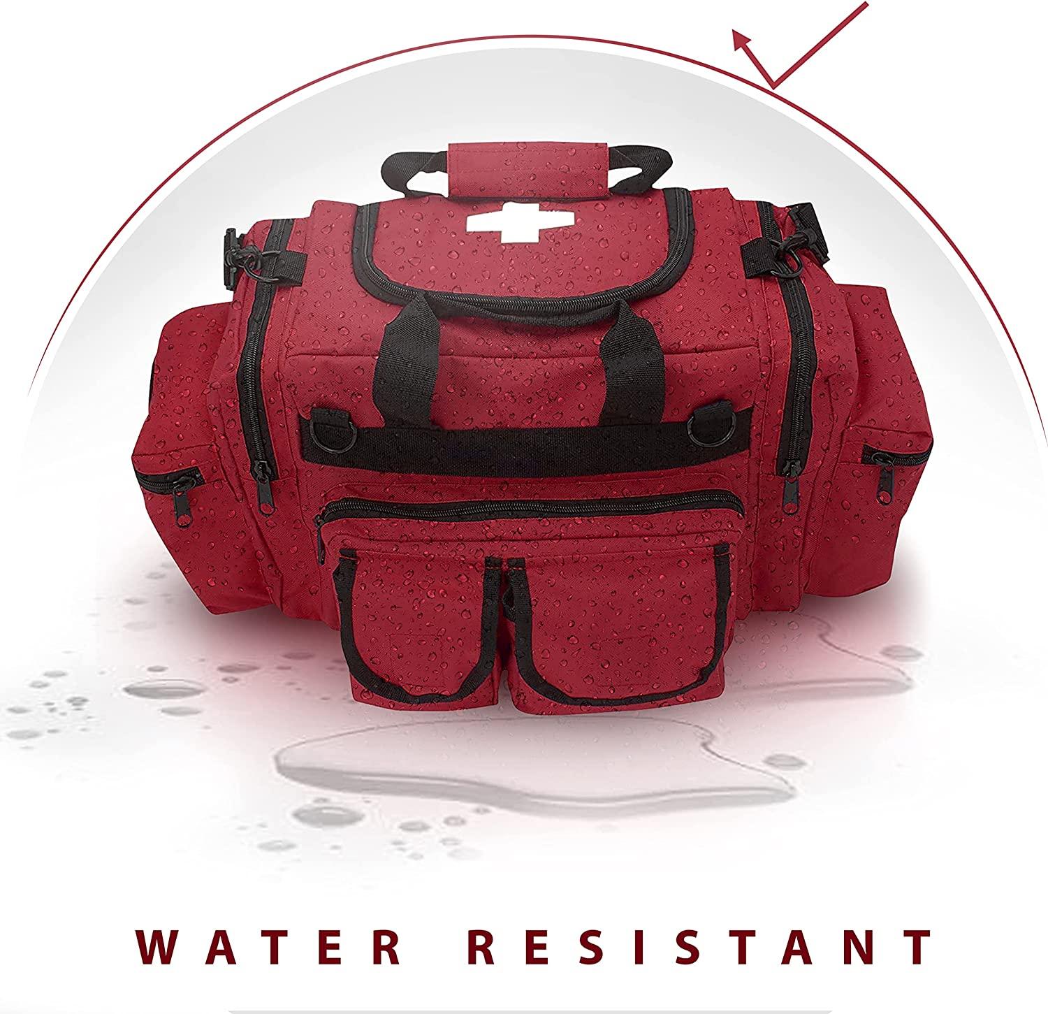 ASA TECHMED First Aid Responder EMS Emergency Medical Trauma Bag Deluxe ...