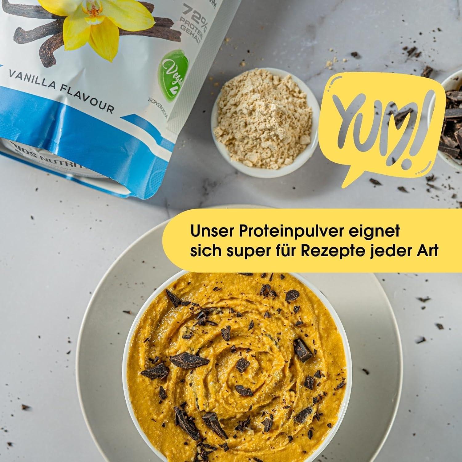 Buy Vegan Protein Banana 2x900g - Delicious 4K Vegan Protein Powder ...