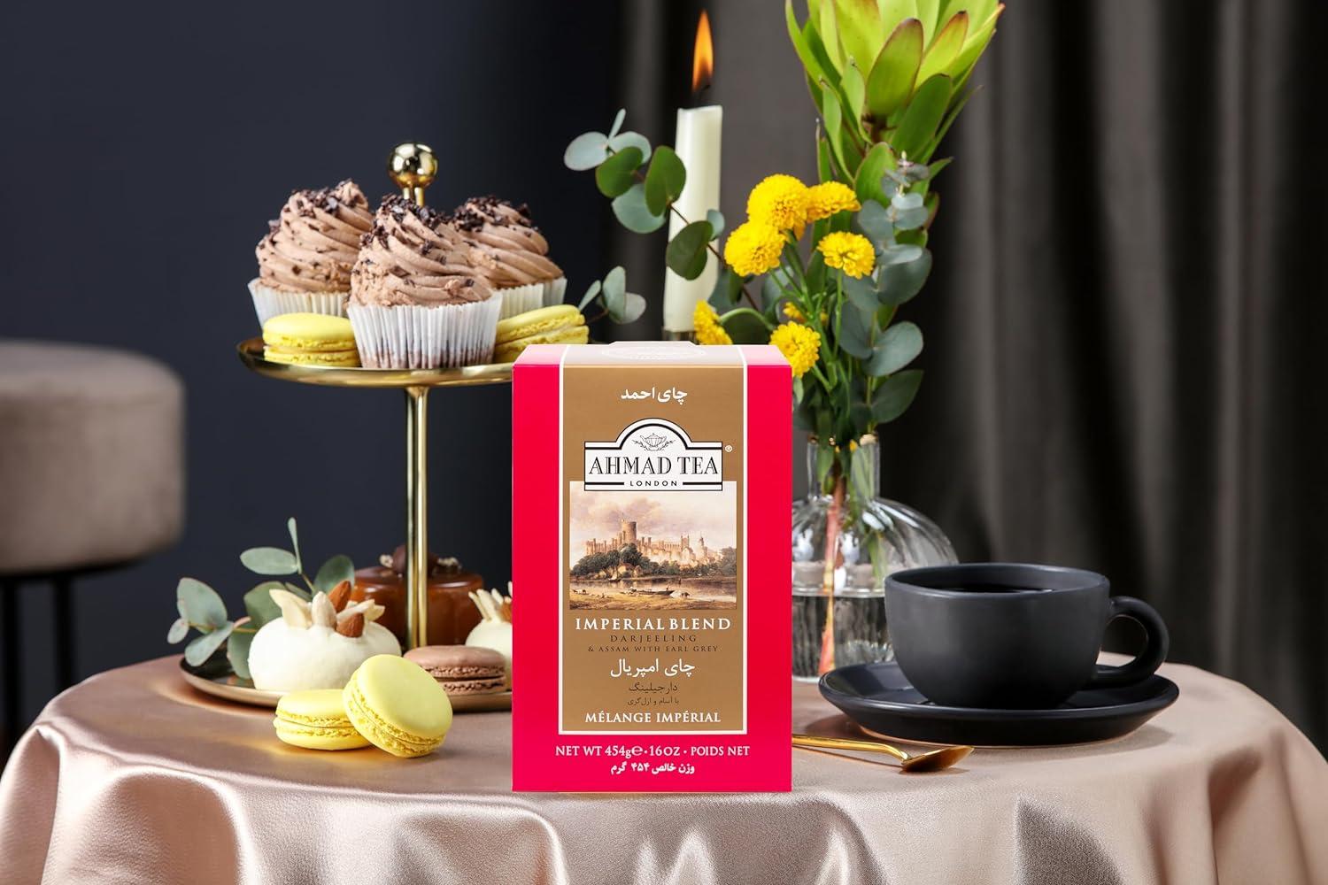Ahmad Tea Imperial Blend Black Loose Tea - 454g & 500g | Premium ...