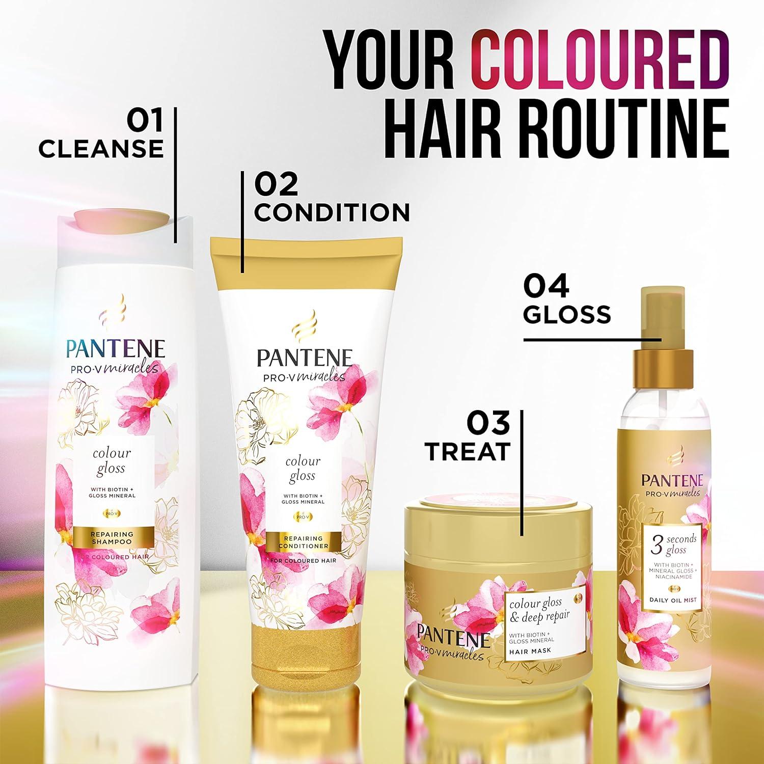 Pantene Colour Shampoo And Conditioner Set + Leave-In Conditioner Spray ...