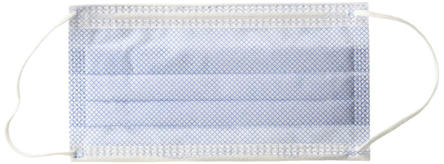 Precept 15300 FluidGard Procedure Mask Blue Diamond - Pack of 50 | Buy ...