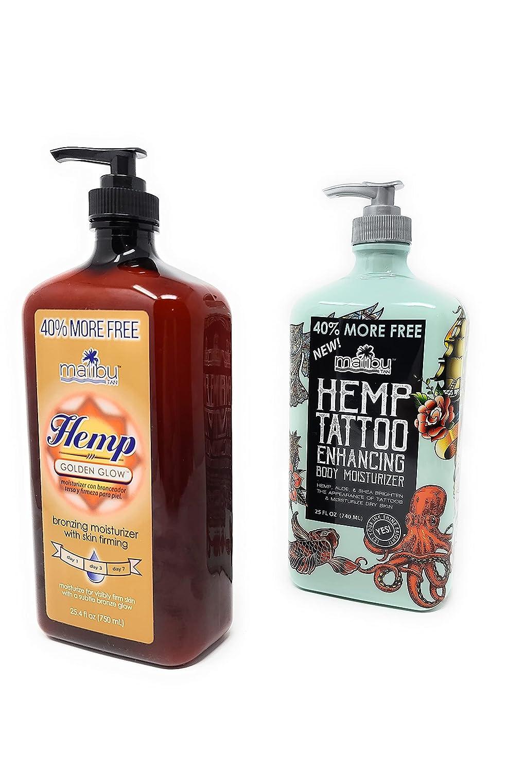 Goldne Glow Tanning Lotion Hemp