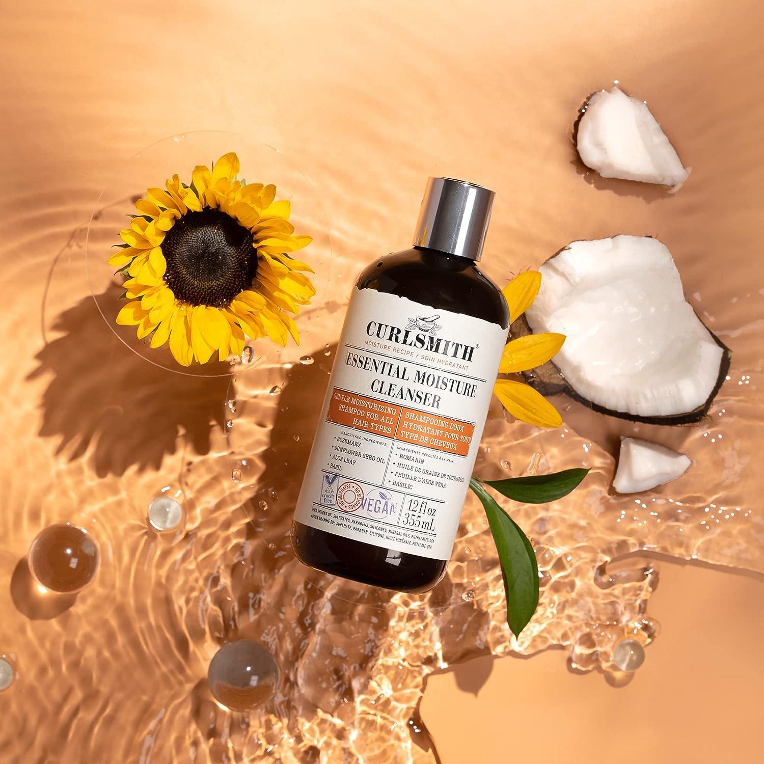 CURLSMITH Essential Moisture Cleanser Shampoo - Gentle Nourishing ...