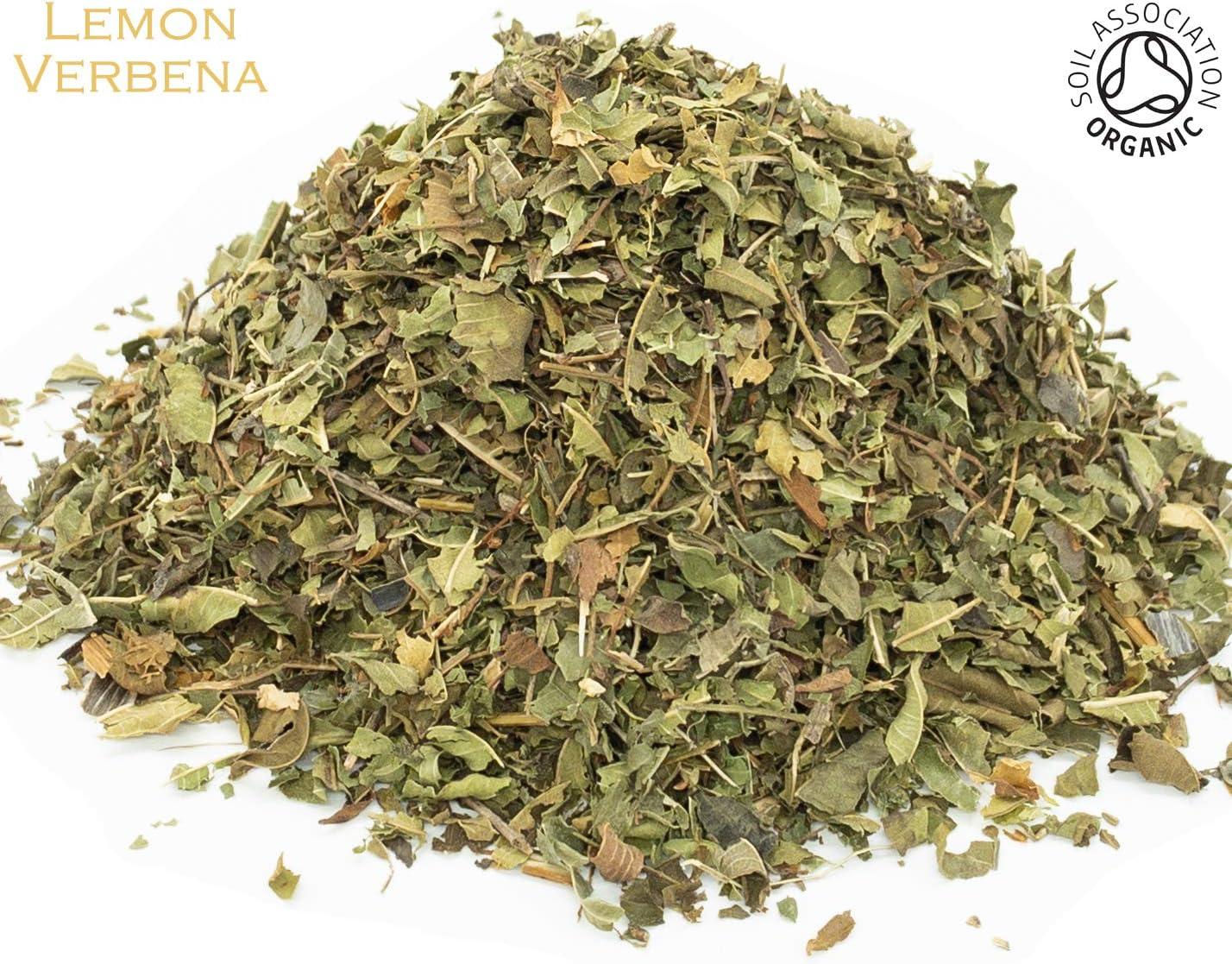 Organic Lemon Verbena Pure Herbal Infusion (25 Unbleached Tea Bags ...