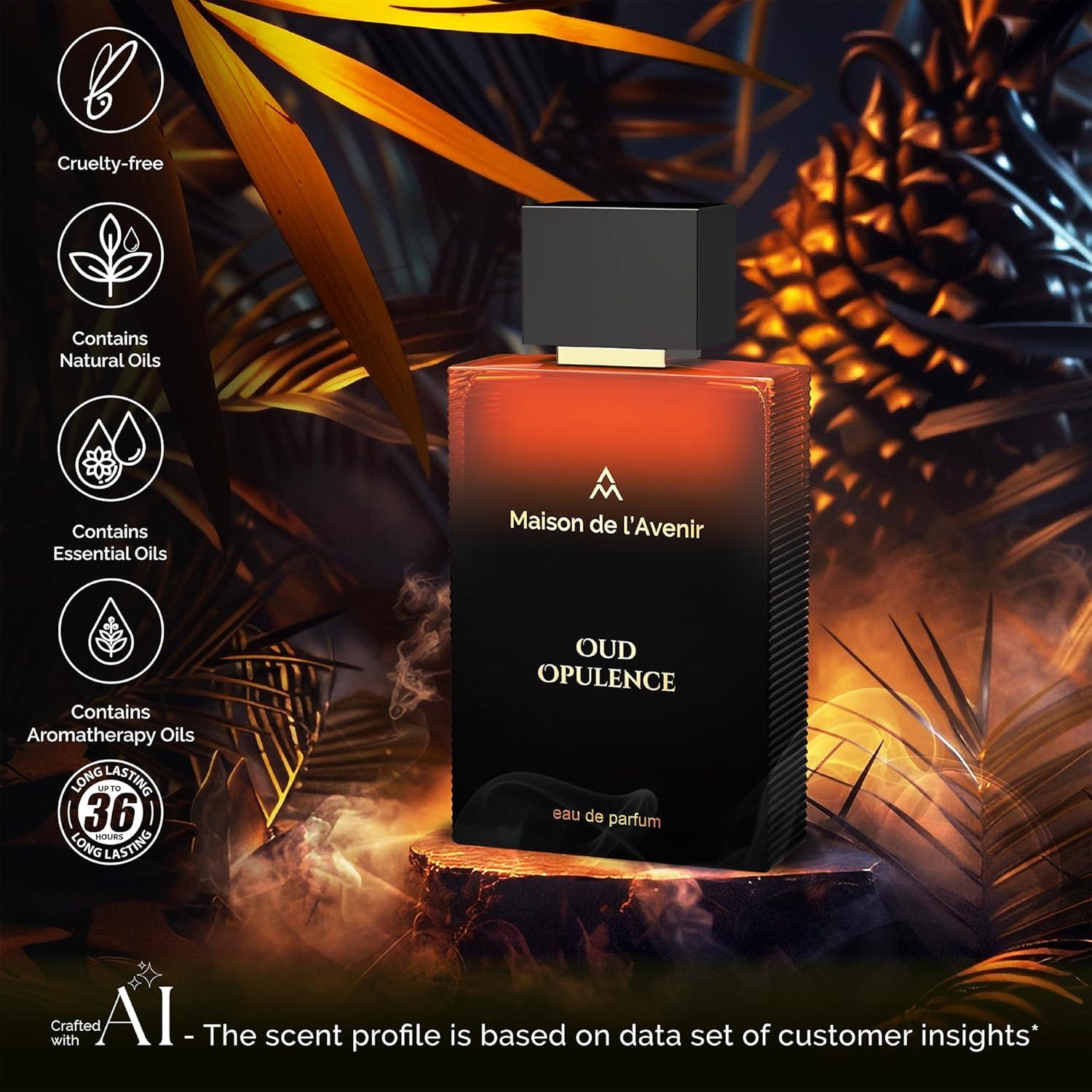Maison de l'Avenir Oud Opulence - Oriental - with notes of Saffron Oud ...