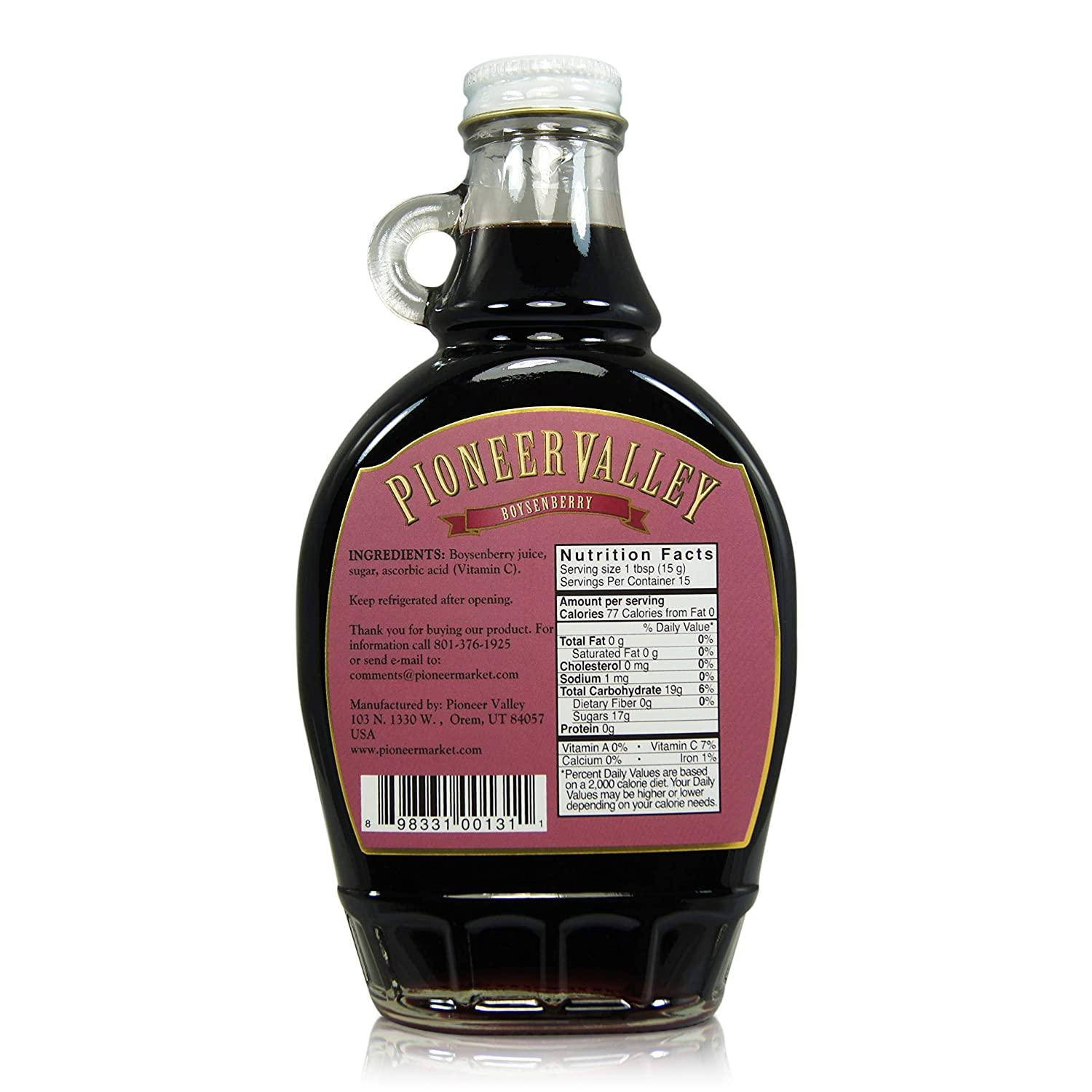 Pioneer Valley Boysenberry Fancy Syrup - Premium Quality Breakfast ...