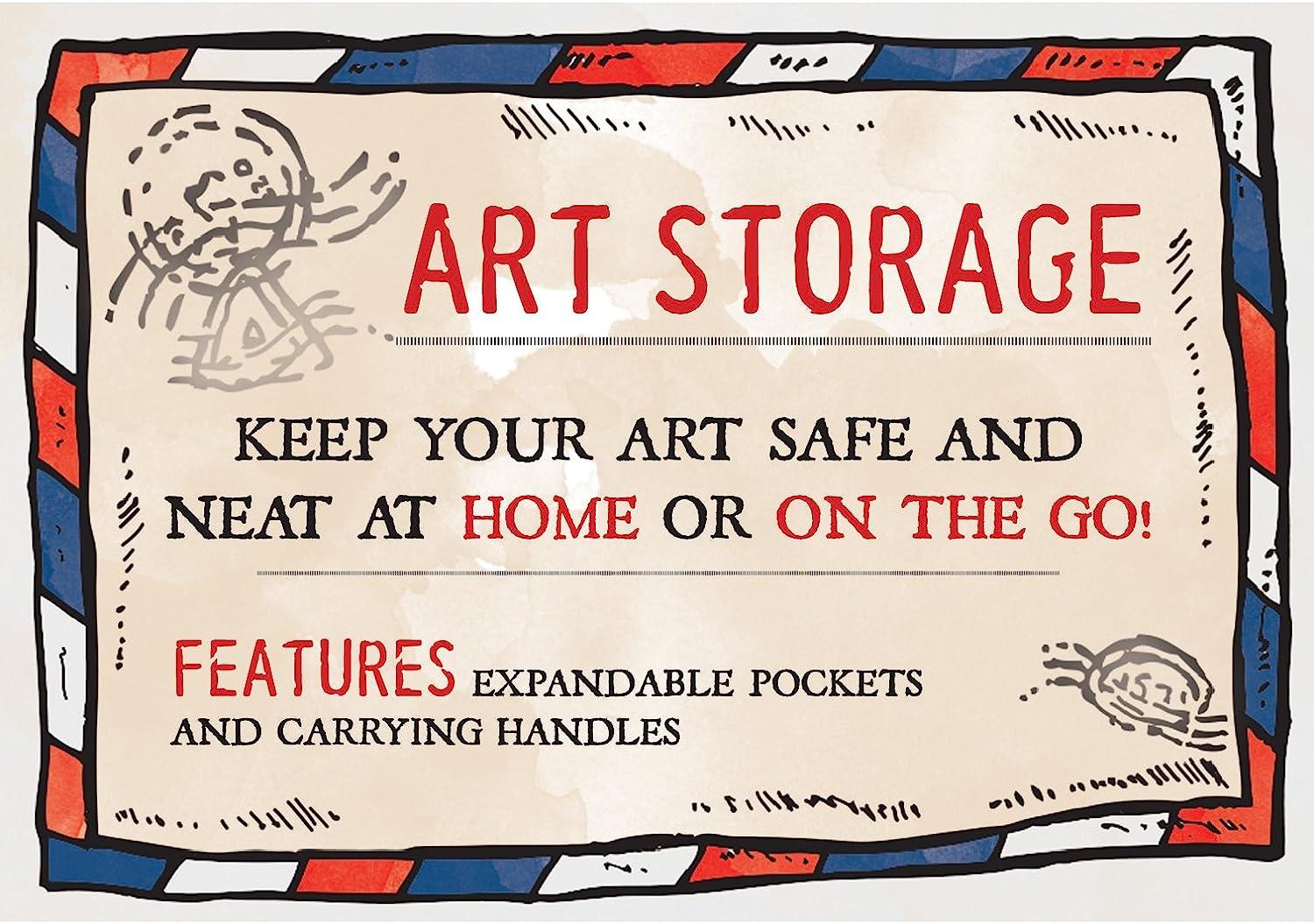 Faber-Castell Kids Art Portfolio - 8 Expandable Folder Pockets for ...