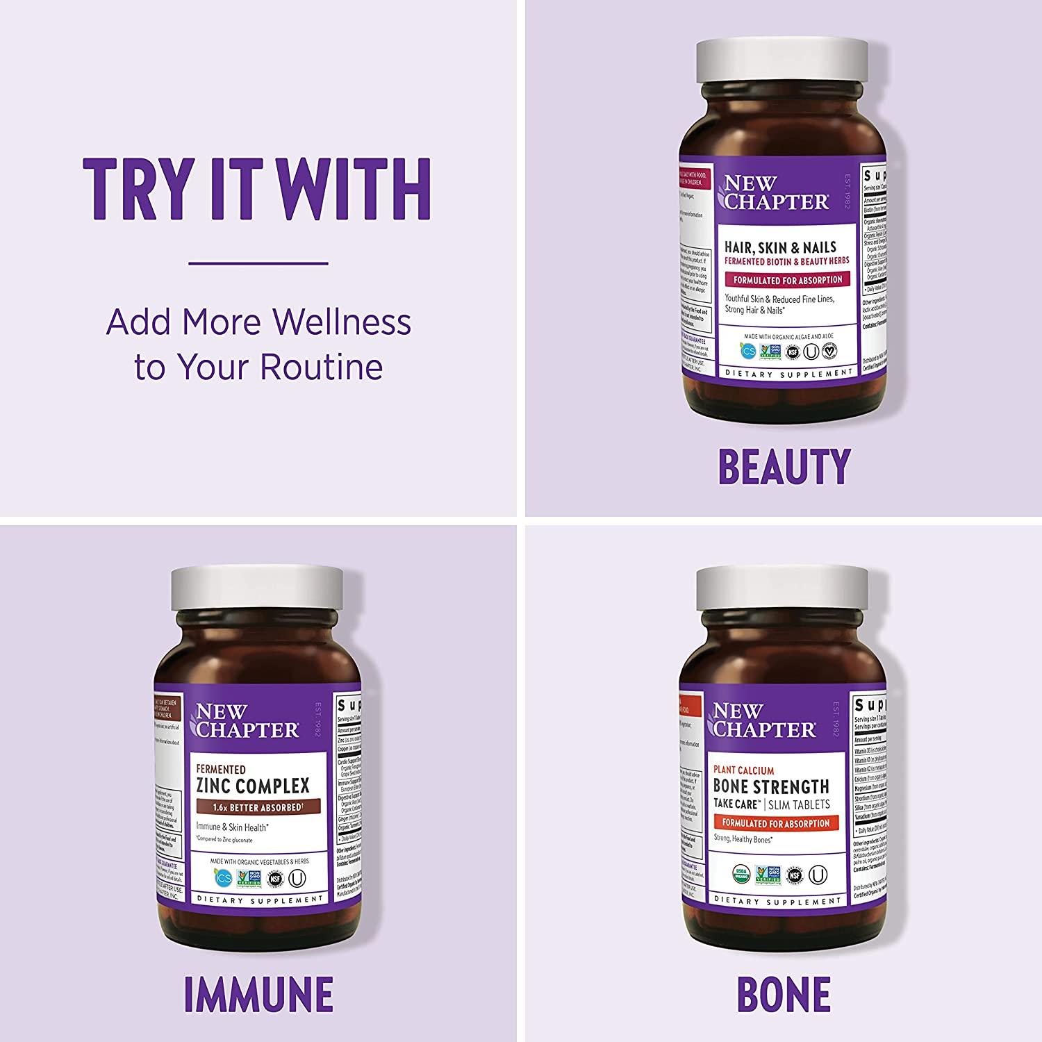 New Chapter Women's Multivitamin 40+ | Every Woman's One Daily - 48 ...