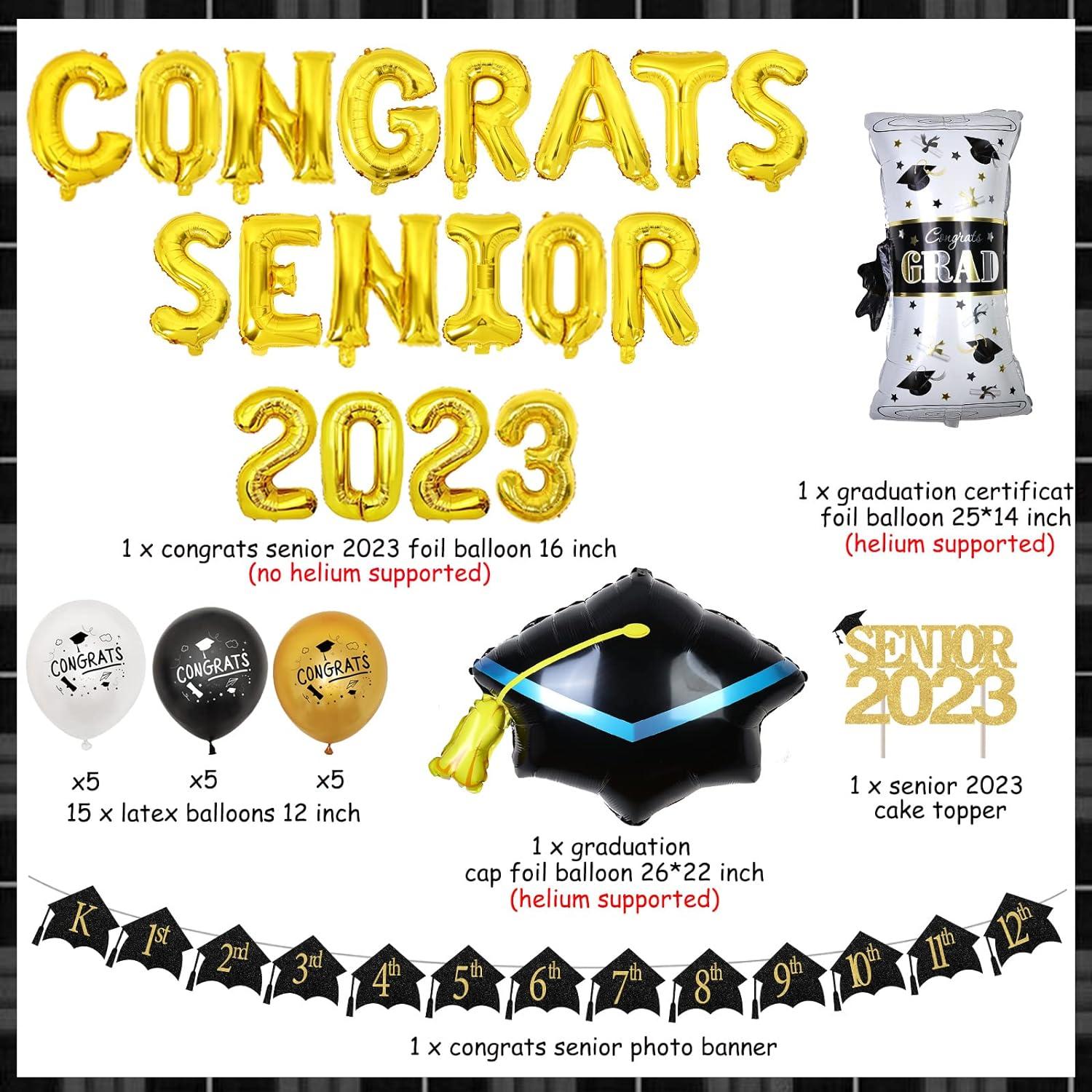 High School Graduation Decorations 2023 Senior School Graduate Party ...