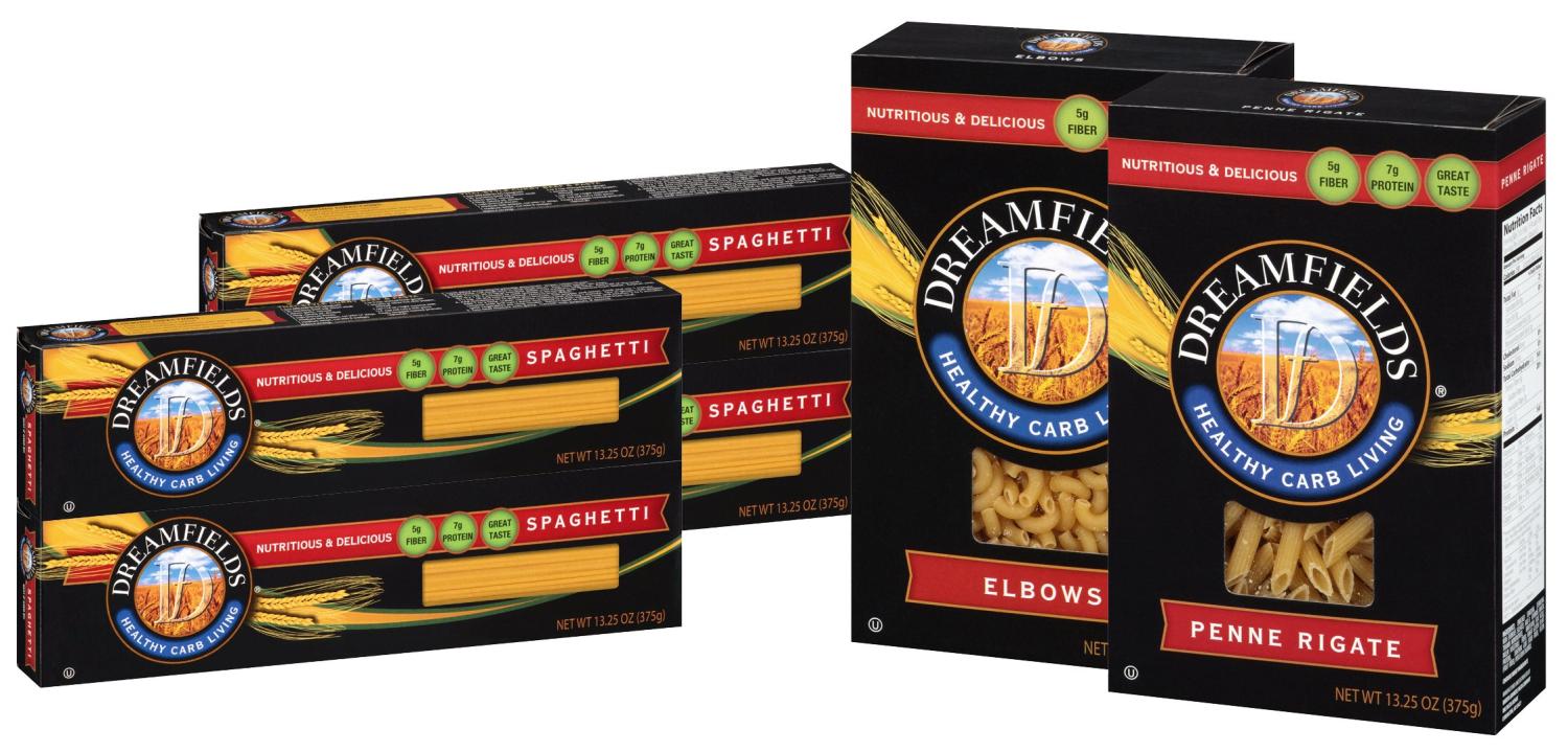 Dreamfields Pasta Healthy Carb Living Variety Six Pack - Spaghetti ...