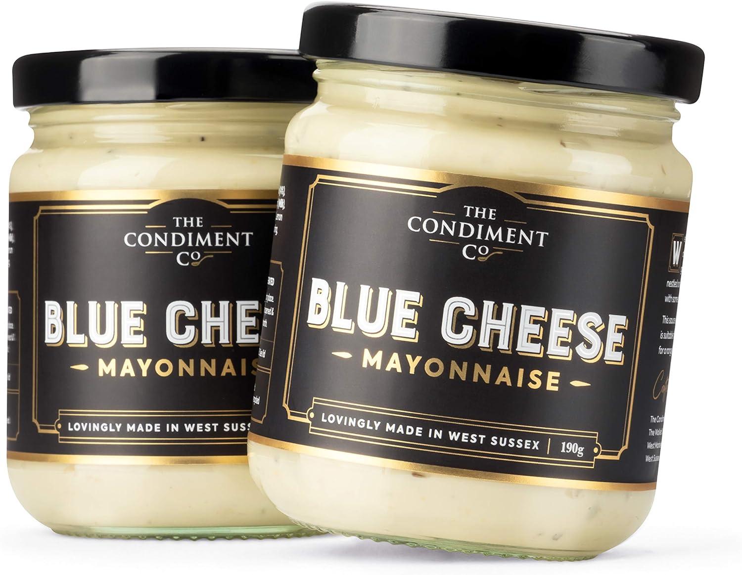 Condiment Company Blue Cheese Mayonnaise 190g - Savory Spread for ...