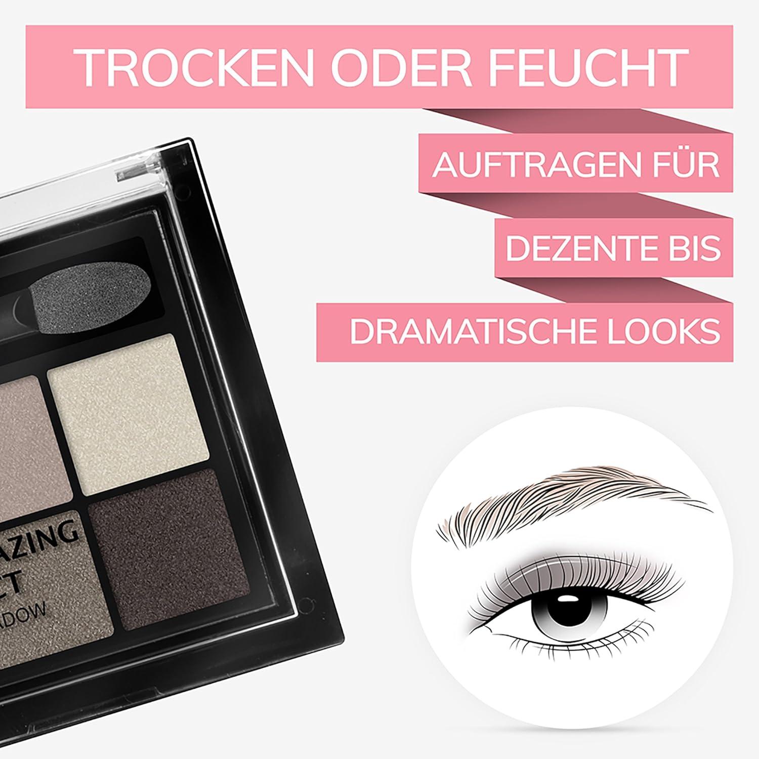 Manhattan Eyemazing Effect Eyeshadow Palette - 4 Shimmering Smokey Eye ...