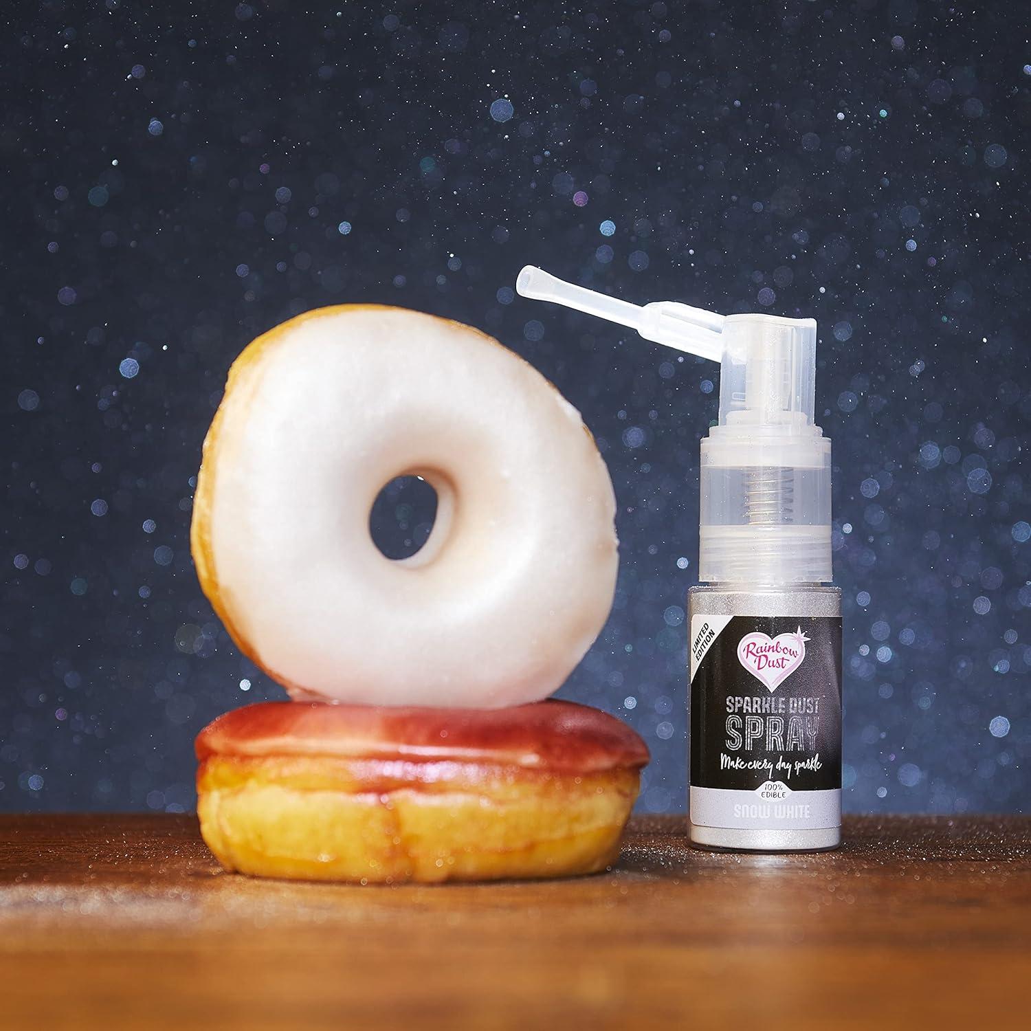 LGT RBD Sparkle Dust Spray Pump 10g Edible Glitter Cake Decorations. Food Icing Colouring. Snow ...