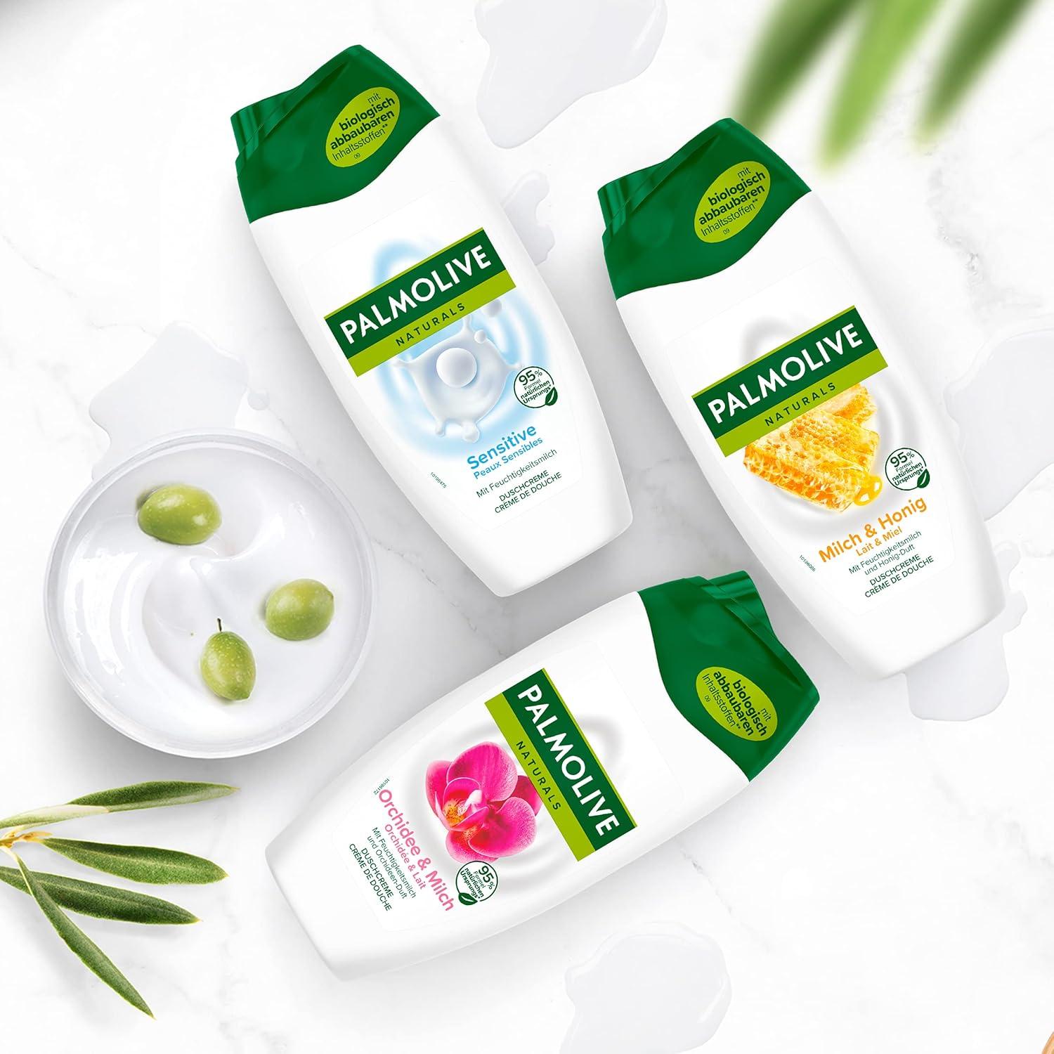 Palmolive Shower Gel Naturals Sensitive 6x250ml - Cream Shower with ...