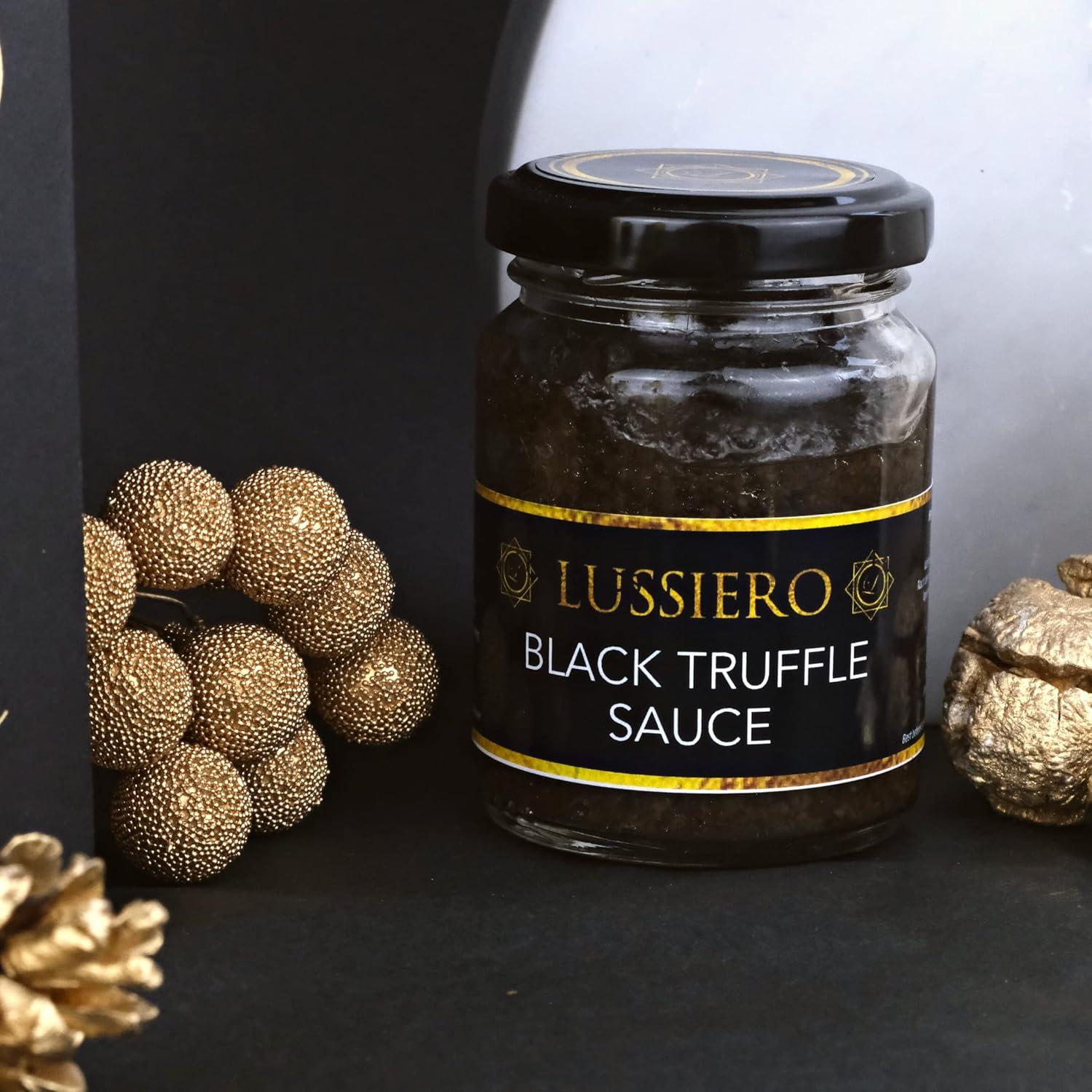 Buy Lussiero Black Summer Truffle Sauce 500g | Authentic Truffle Salsa ...