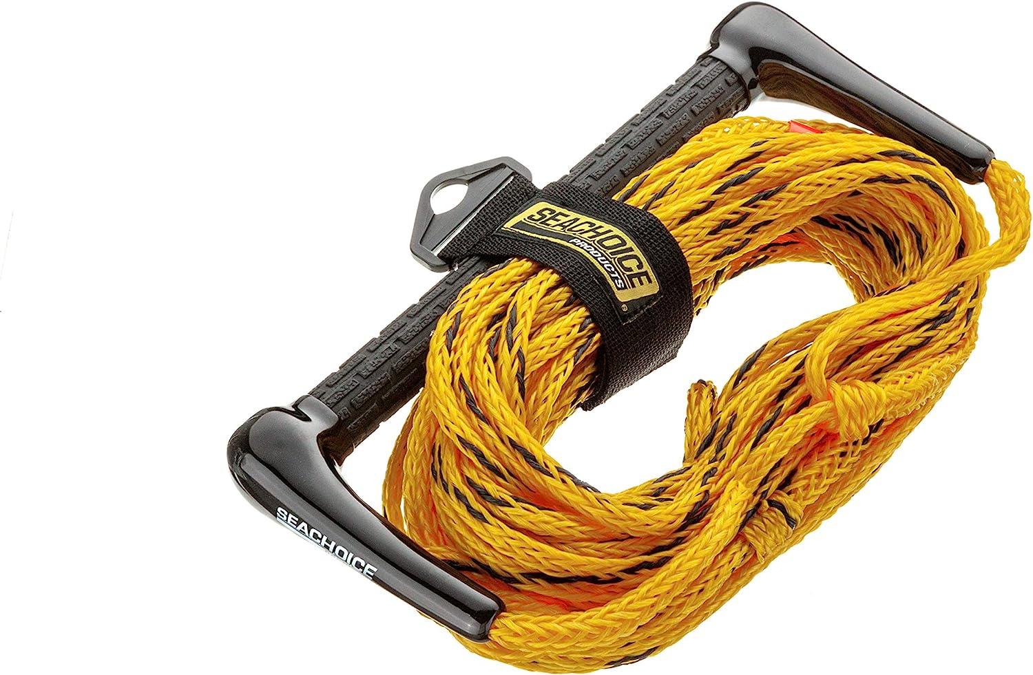 Seachoice Water Ski Rope - 75 Ft. Long - 12 Handle with Textured Rubber ...