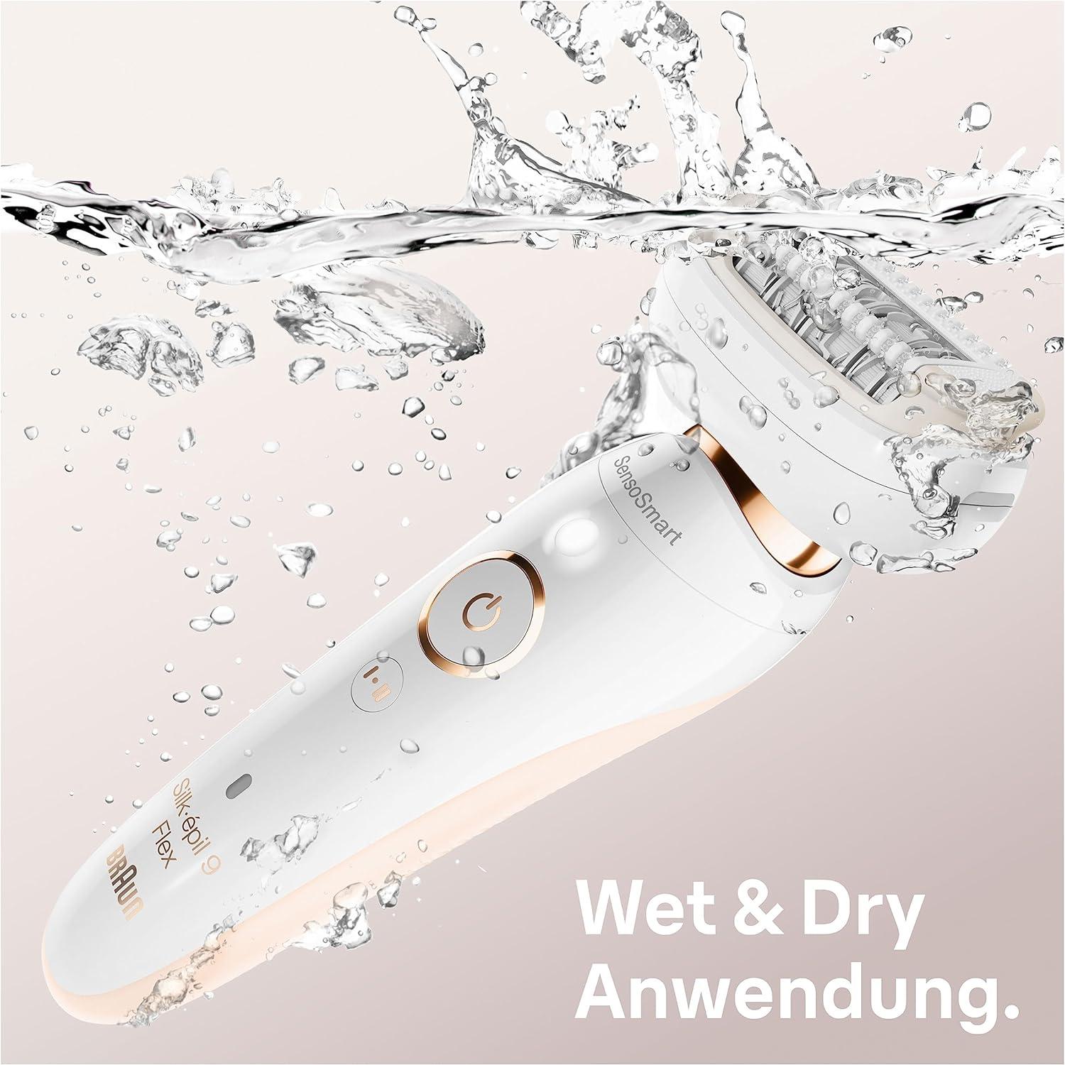 Braun Silk- pil 9 Flex Beauty Set | Women's Epilator & Facespa | 9 ...