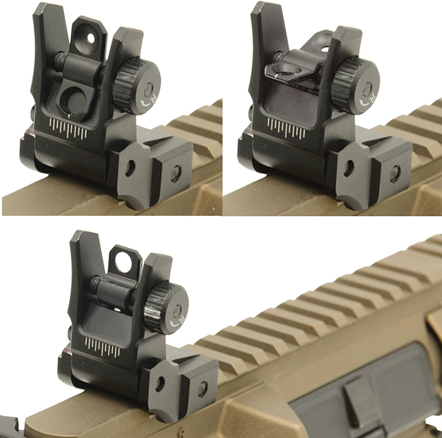 UTG Super Slim Flip-up Rear Sight - Original Version | High-Quality ...