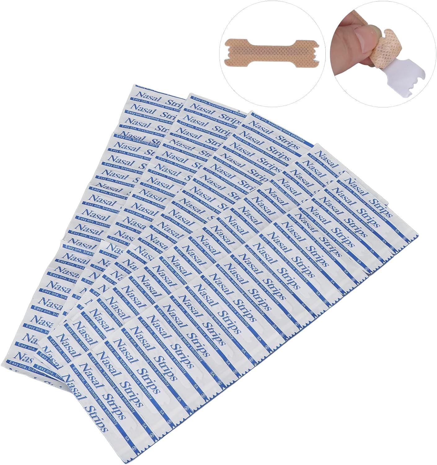 Nasal Strips 50Pcs - Waterproof Nose Patches for Congestion Relief and ...