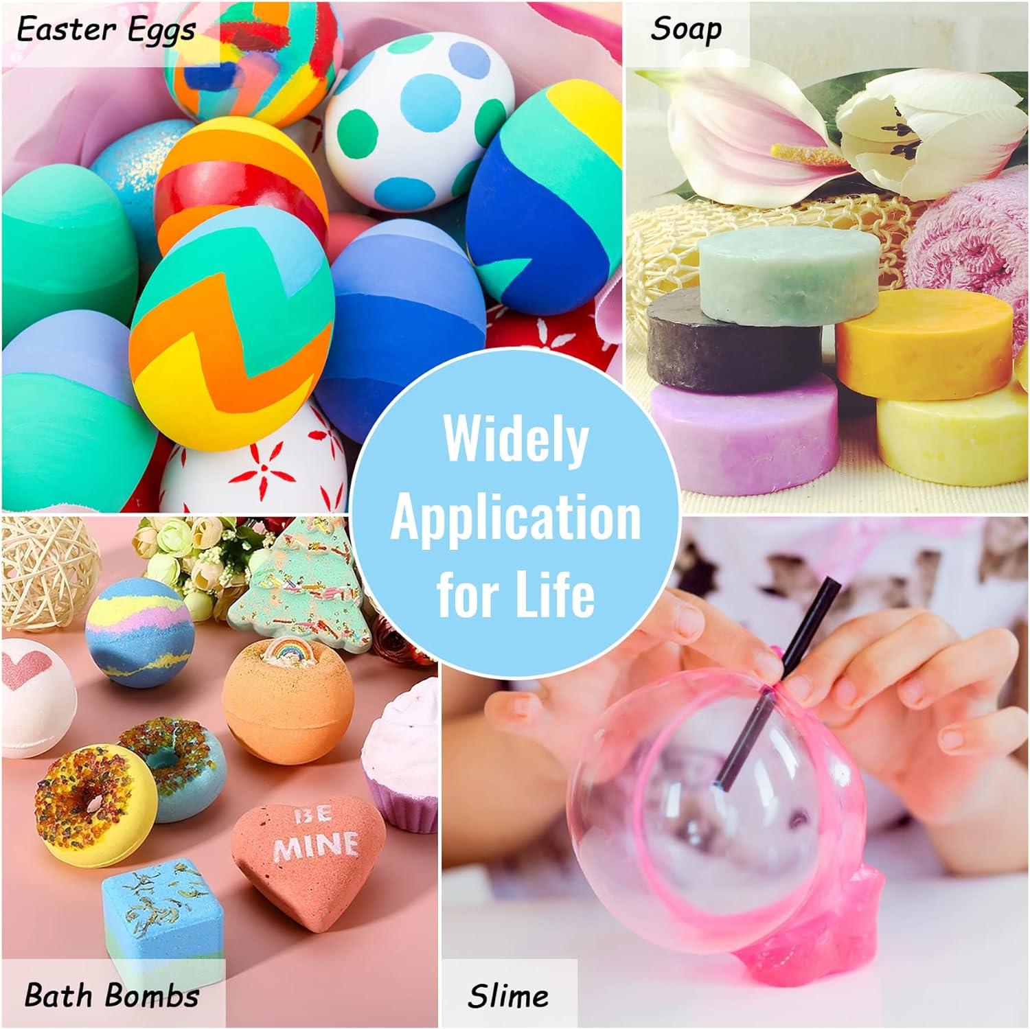 VIVEY Food Colouring-18 Colours x 6ml Liquid Concentrated Gel Food ...