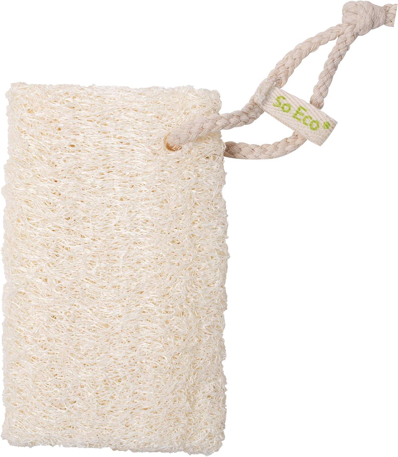 Organic Flat Loofah Sponge - Eco-Friendly Exfoliating Bath Sponge | Buy ...