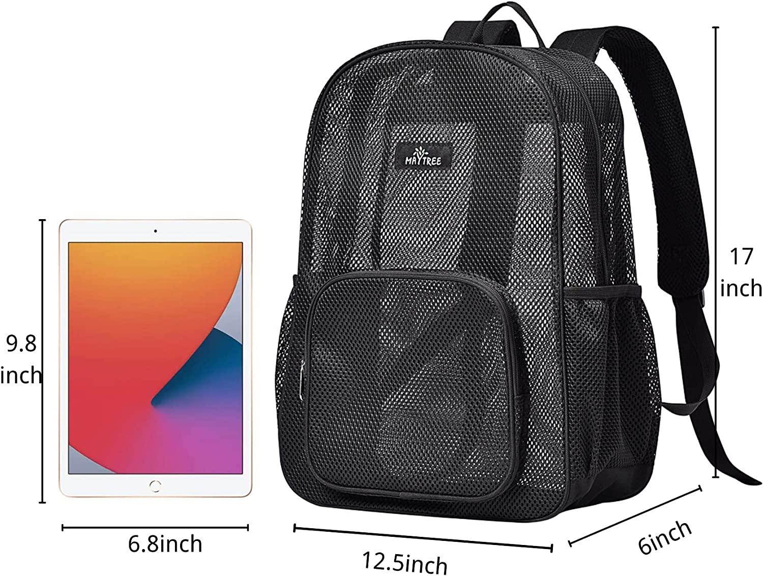 Heavy Duty Mesh Backpack, Mesh Backpack for Commuting, Swimming, Travel ...