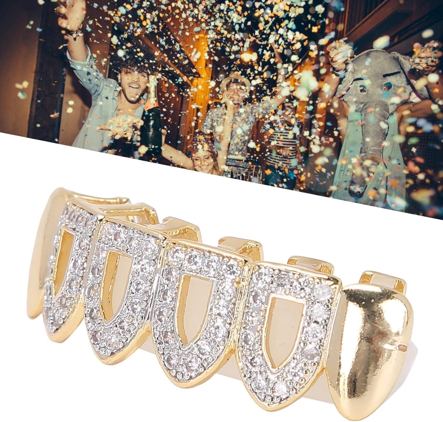 Stylish Metal Braces for Concerts | Re-Wearable Hip Hop Fashion for ...