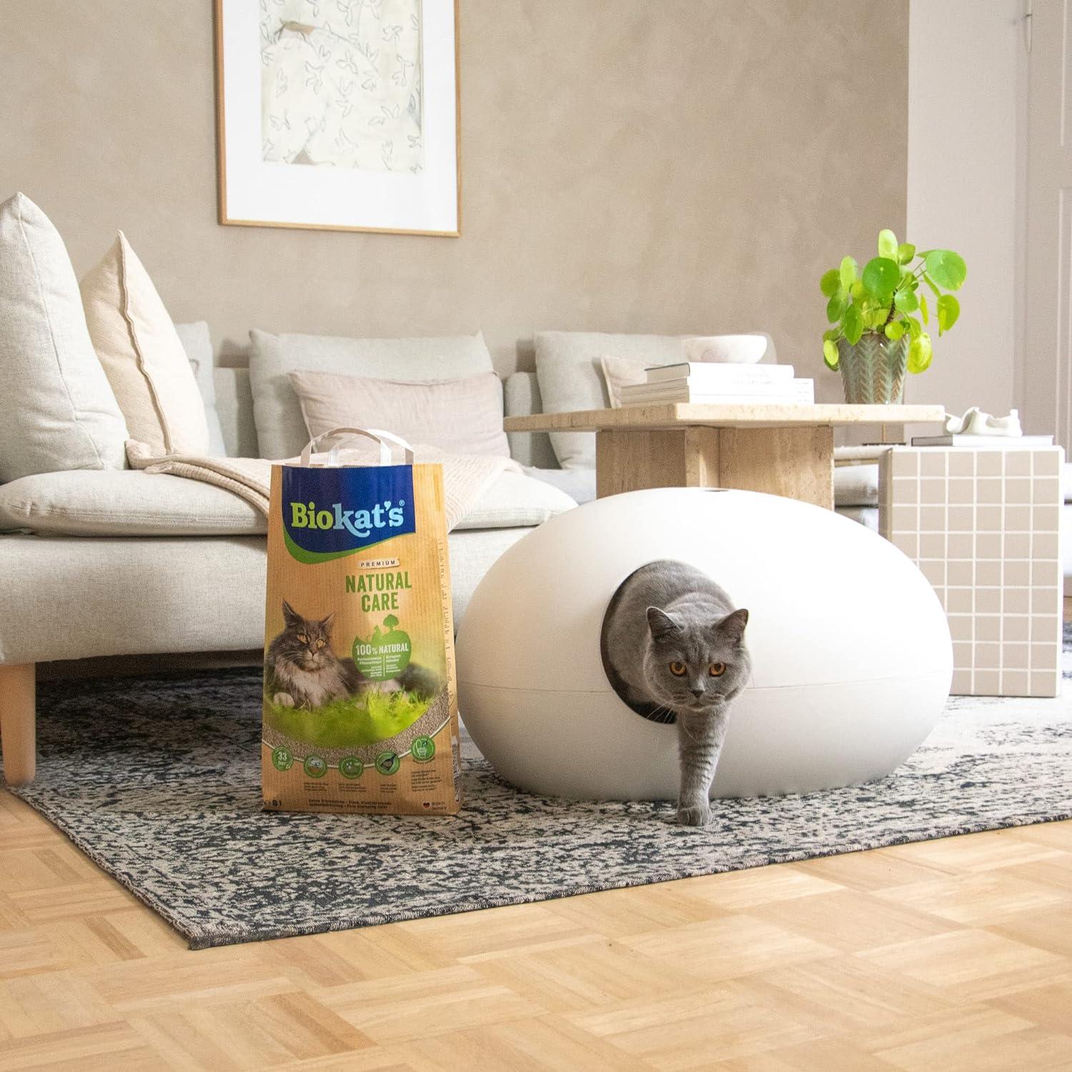 Biokats Natural Care Fine Clumping Cat Litter - Eco-Friendly ...