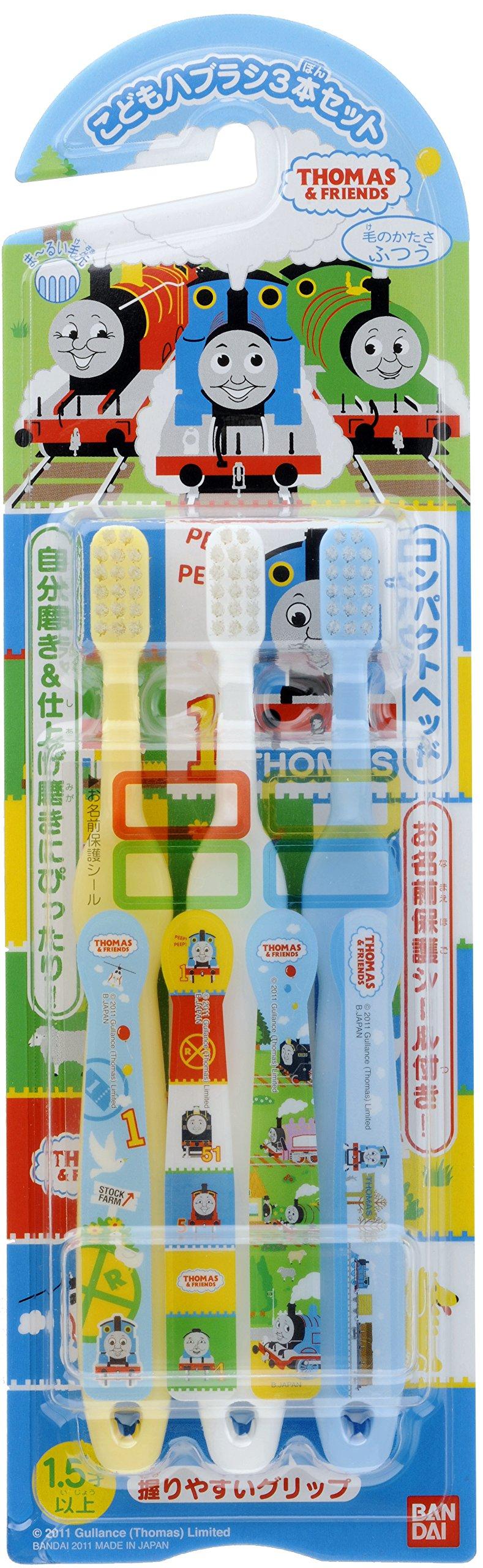 Buy Bandai Thomas The Tank Engine Children Toothbrush Set - 3 Pack ...