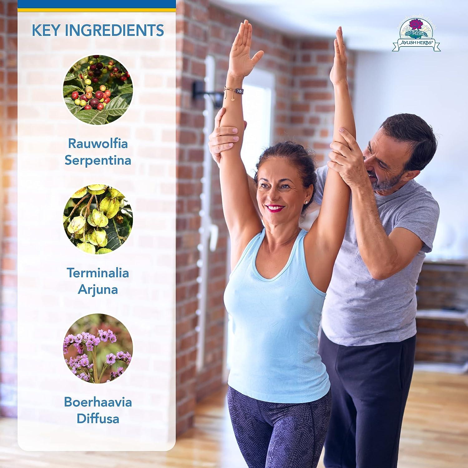 Ayush Herbs Carditone - Natural Blood Pressure Support Supplement - 60 ...