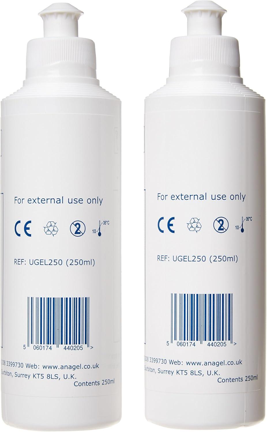 Buy Anagel 250 ml Ultrasound Transmission Gel (2 Pieces) - Ideal for ...