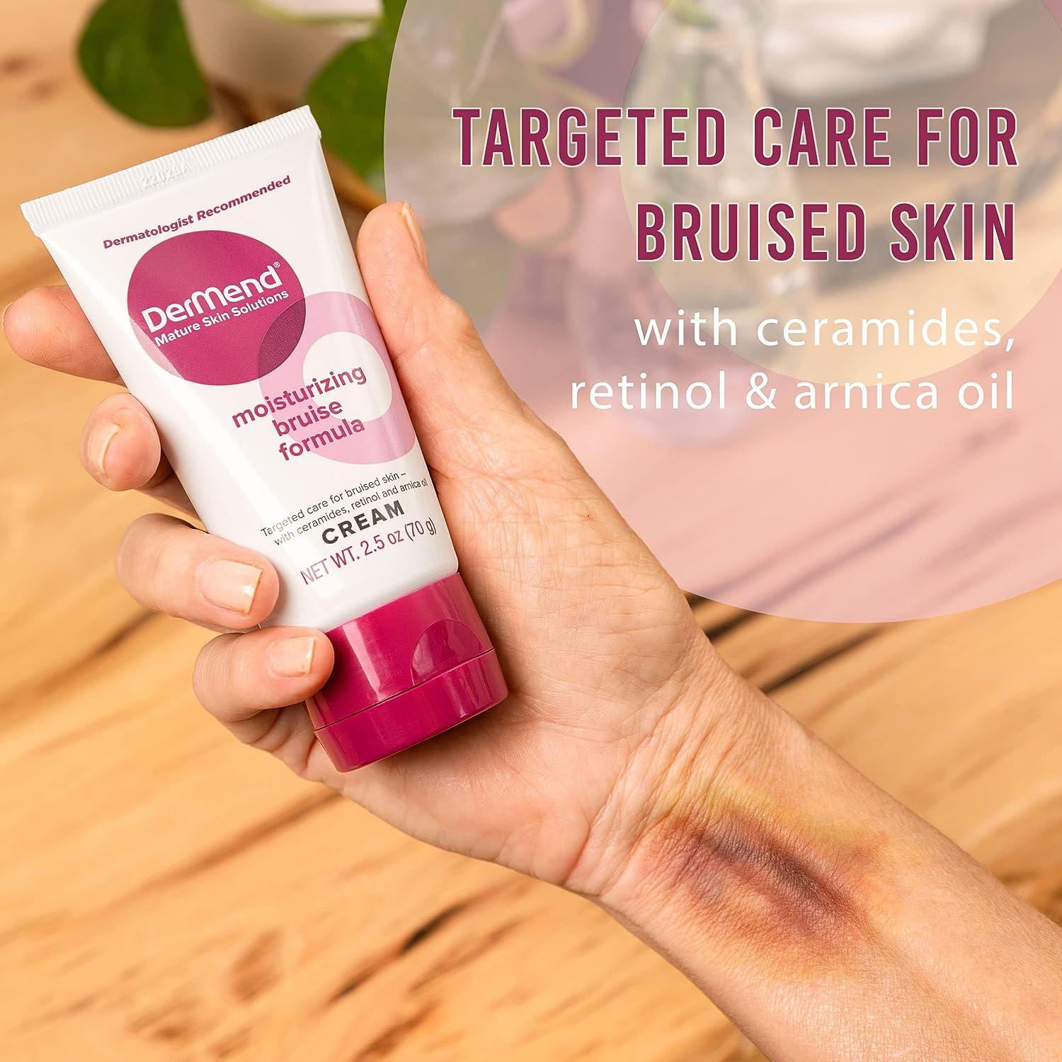 Dermend Bruise Cream 2.5 oz - Fast-Acting Solution for Skin Bruises ...