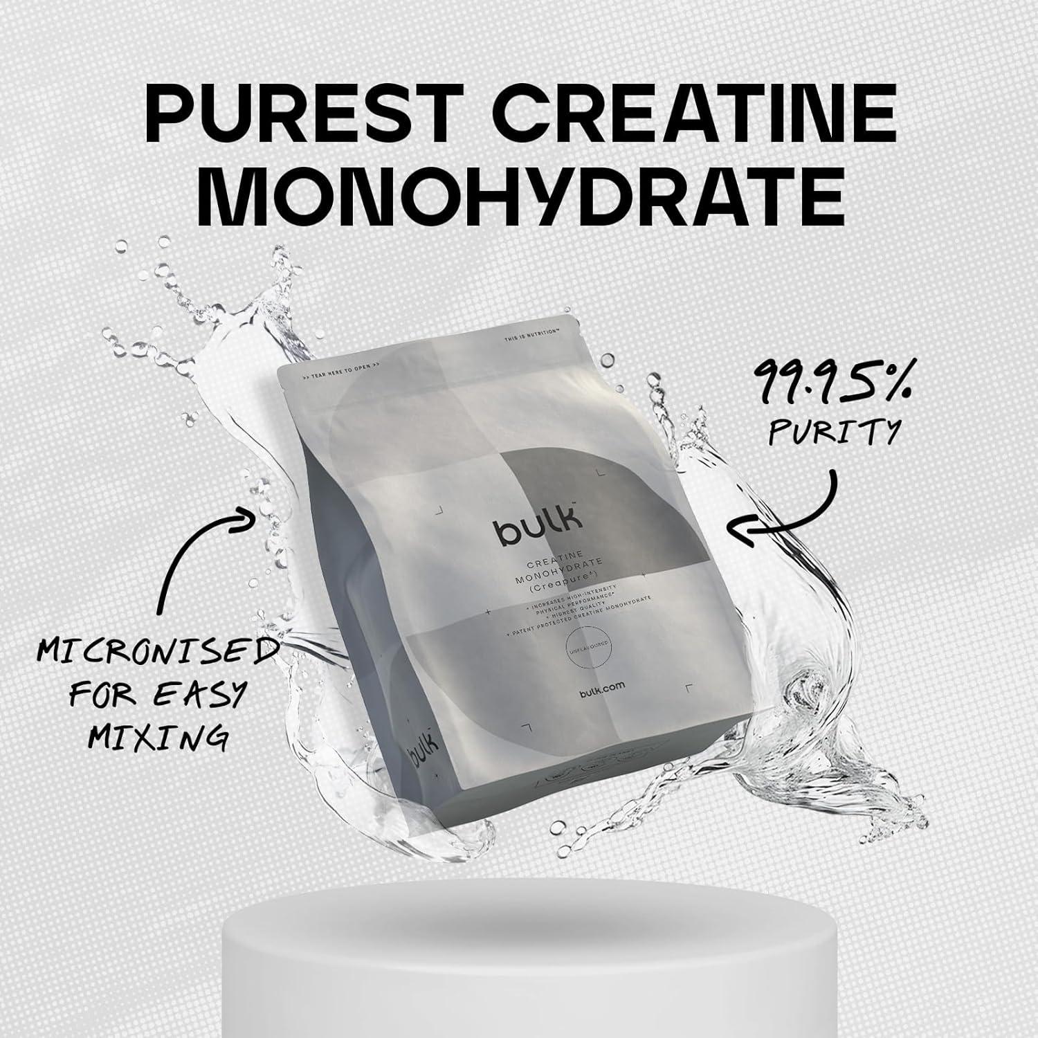 Bulk Creapure Creatine Monohydrate Powder 100 g Packaging May Vary 20 ...