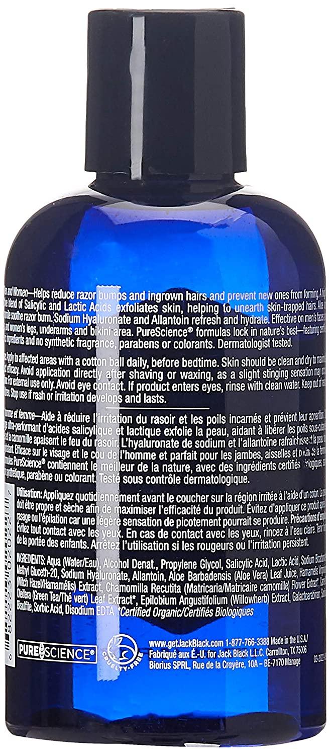 Jack Black Bump Fix Razor Bump & Ingrown Hair Solution 6 Fl Oz ...
