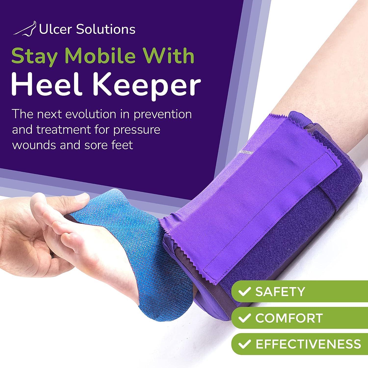 Ulcer Solutions Heel Keeper | Pressure Sore Heel Protectors ...