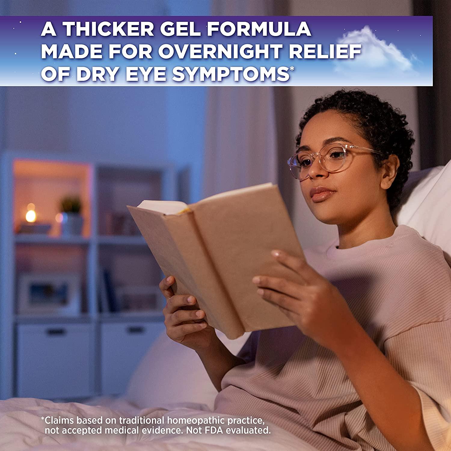 Similasan Dry Eye Nighttime Gel Eye Drops 0.33 fl oz - Soothing Relief ...