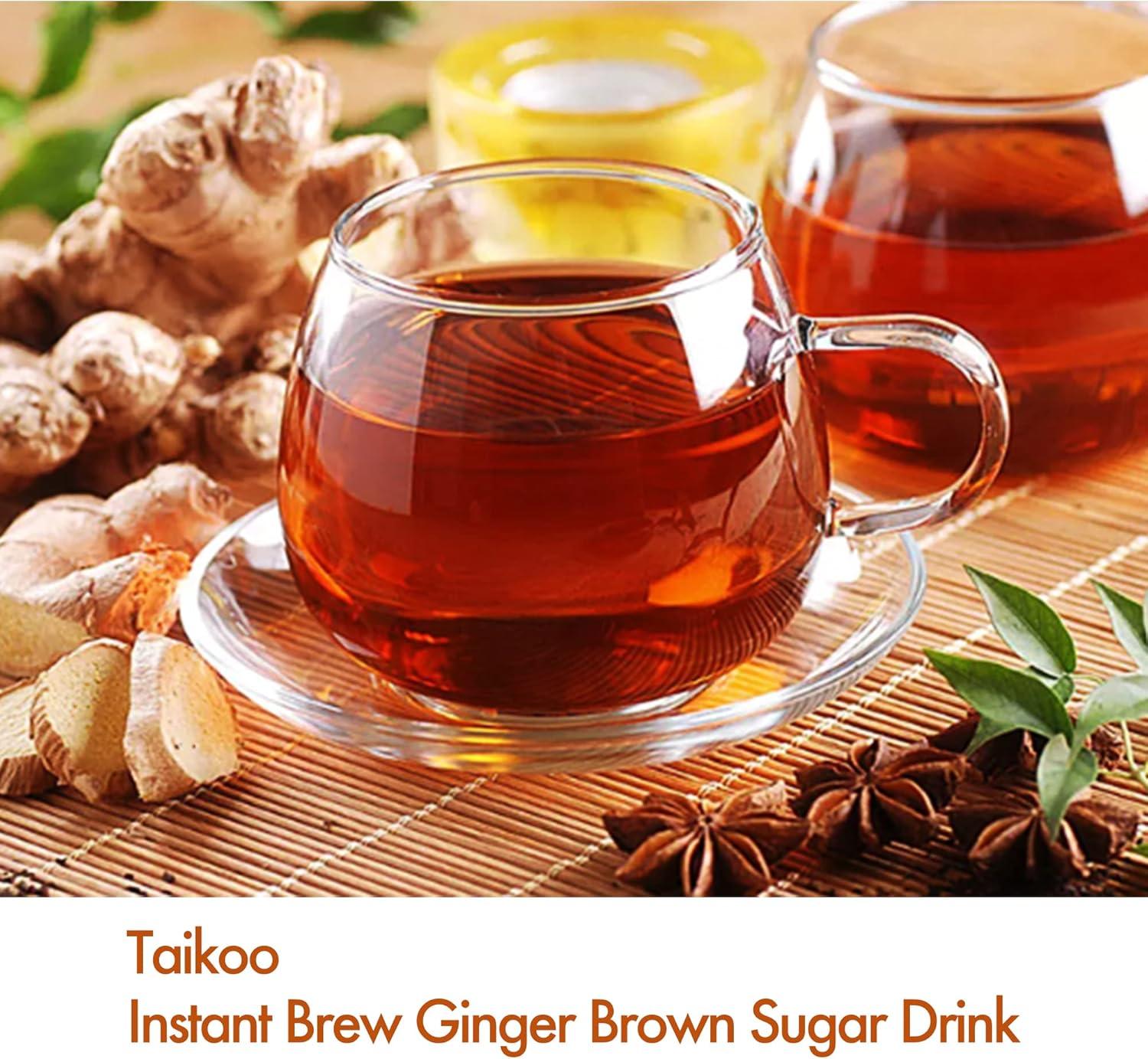 Taikoo Ginger Brown Sugar 300g for Instant Hot Ginger Tea