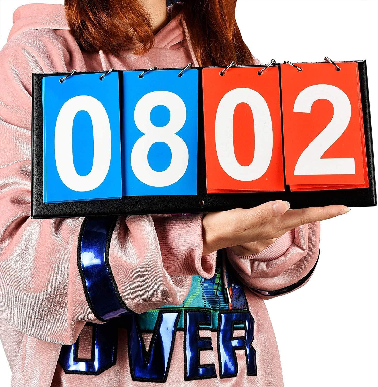 4-Digital Scoreboard Score Keeper for Volleyball, Basketball, Tennis ...