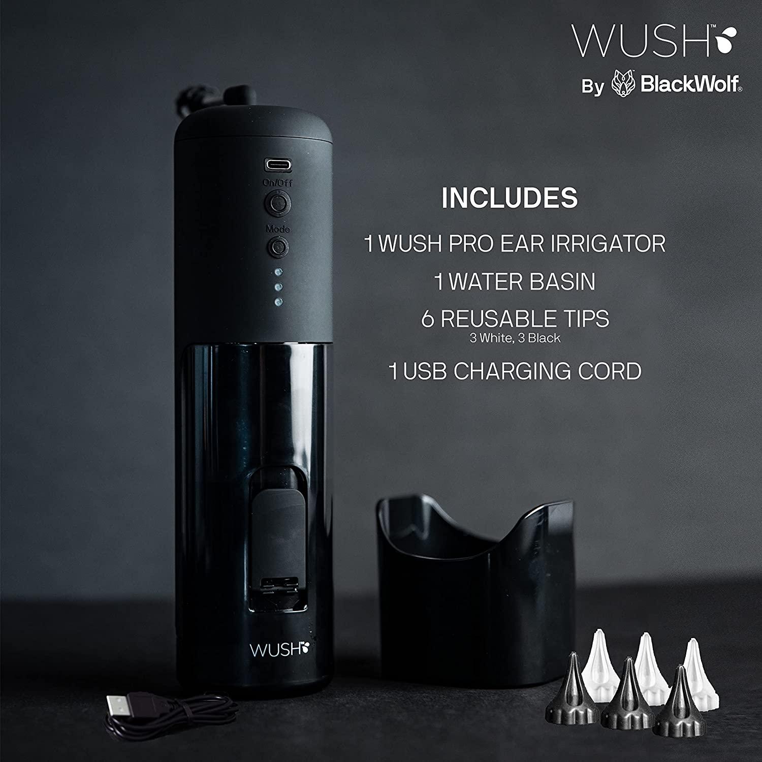 Wush Pro by Black Wolf - Water Powered Ear Cleaner | Safe & Effective ...