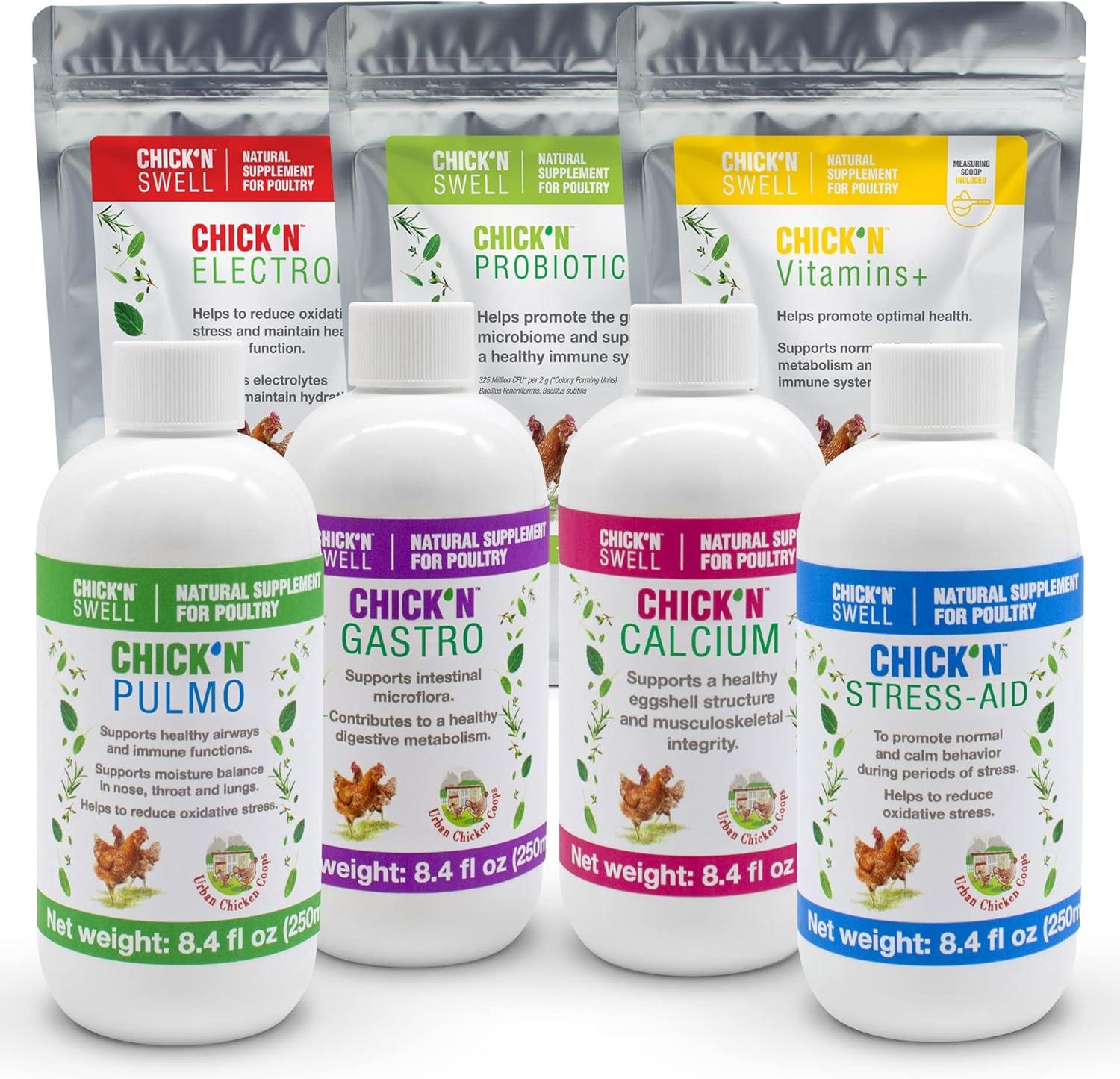 Chick'n Calcium & Vitamin D3 Supplement for Poultry Chicks and Turkeys ...
