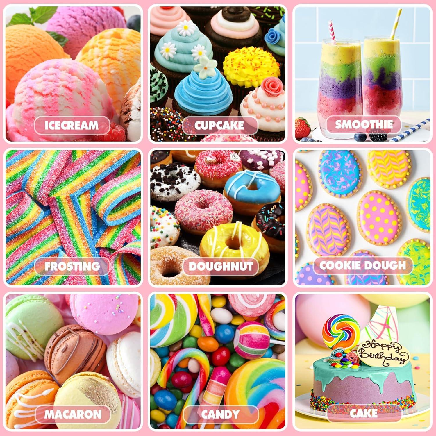 Premium Sugar-Free Pink Food Coloring - 160ml Liquid Concentrate for ...