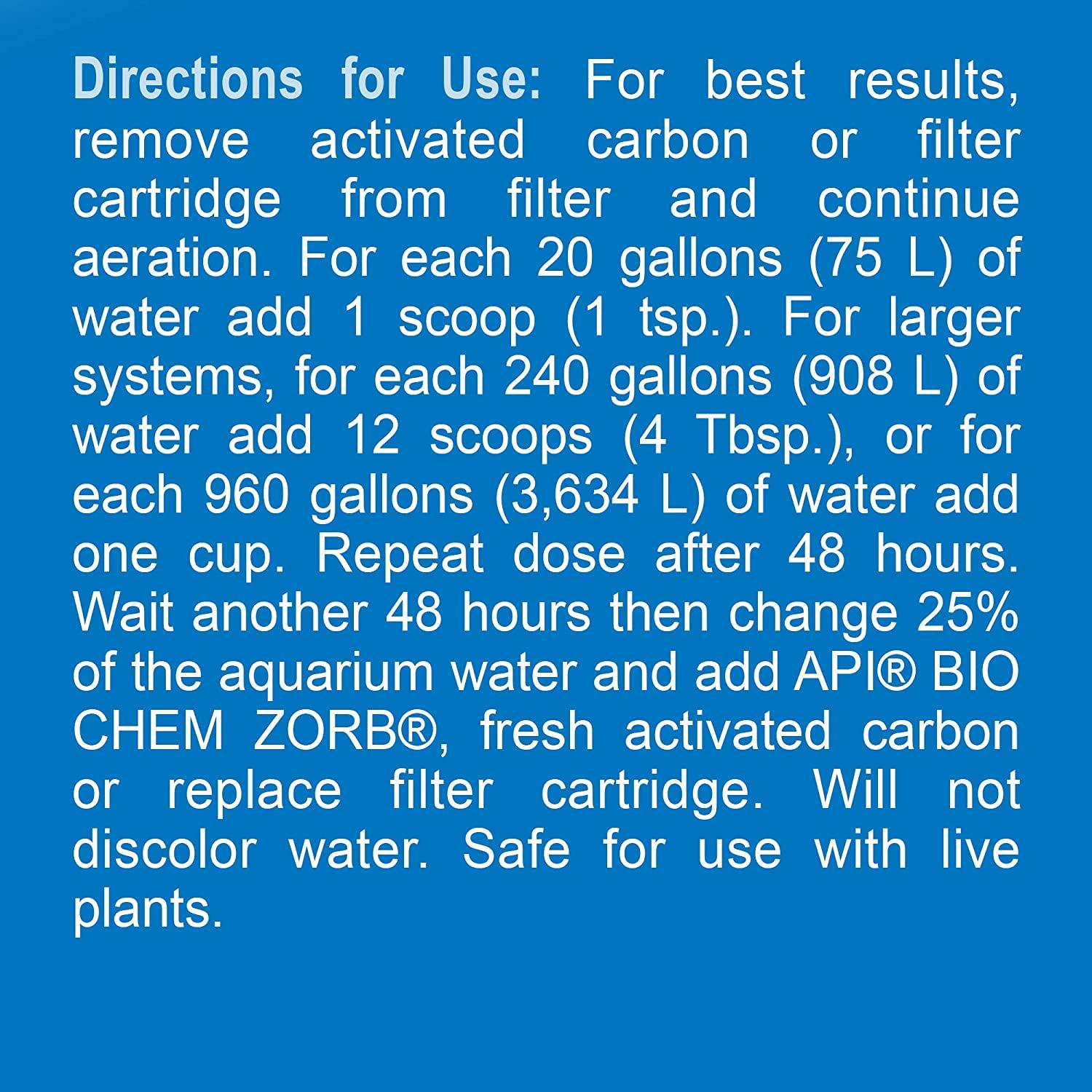 API GENERAL CURE Freshwater and Saltwater Fish Powder Medication 30 ...